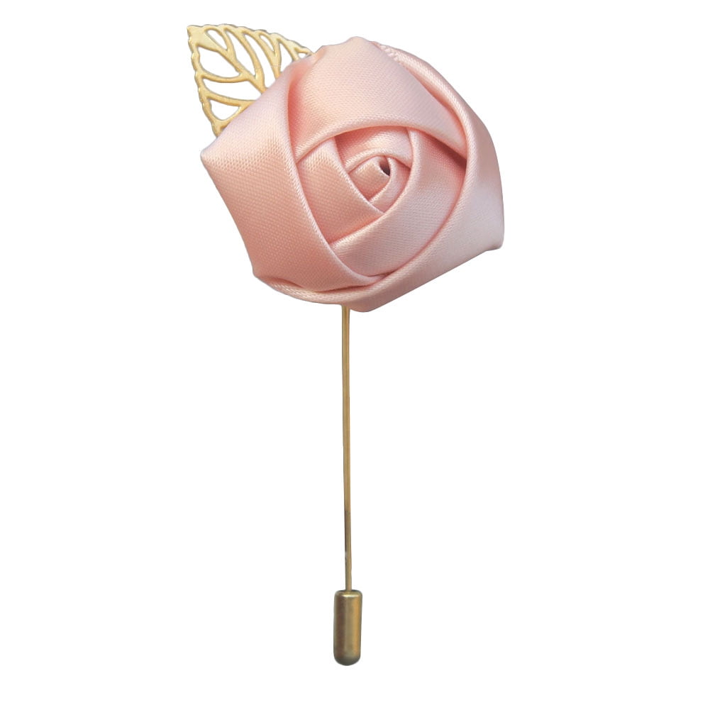 Zhuge 6 Pcs Rose Groom Boutonnieres, Wedding Buttonholes Pocket Flowers ...