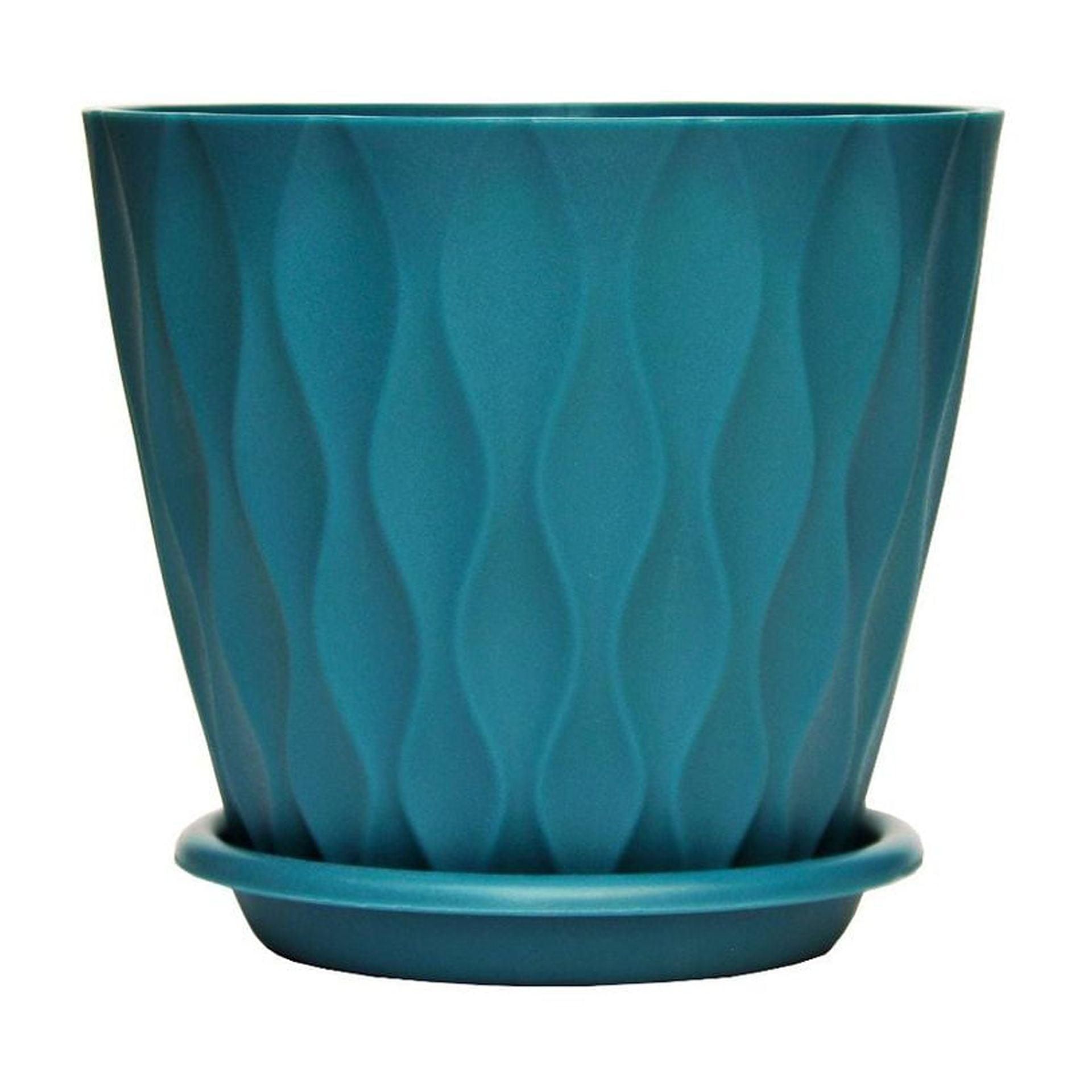 Zhuge 6 inch Plant Pots, 5 Pack Flower Pots Outdoor Indoor, Planters ...