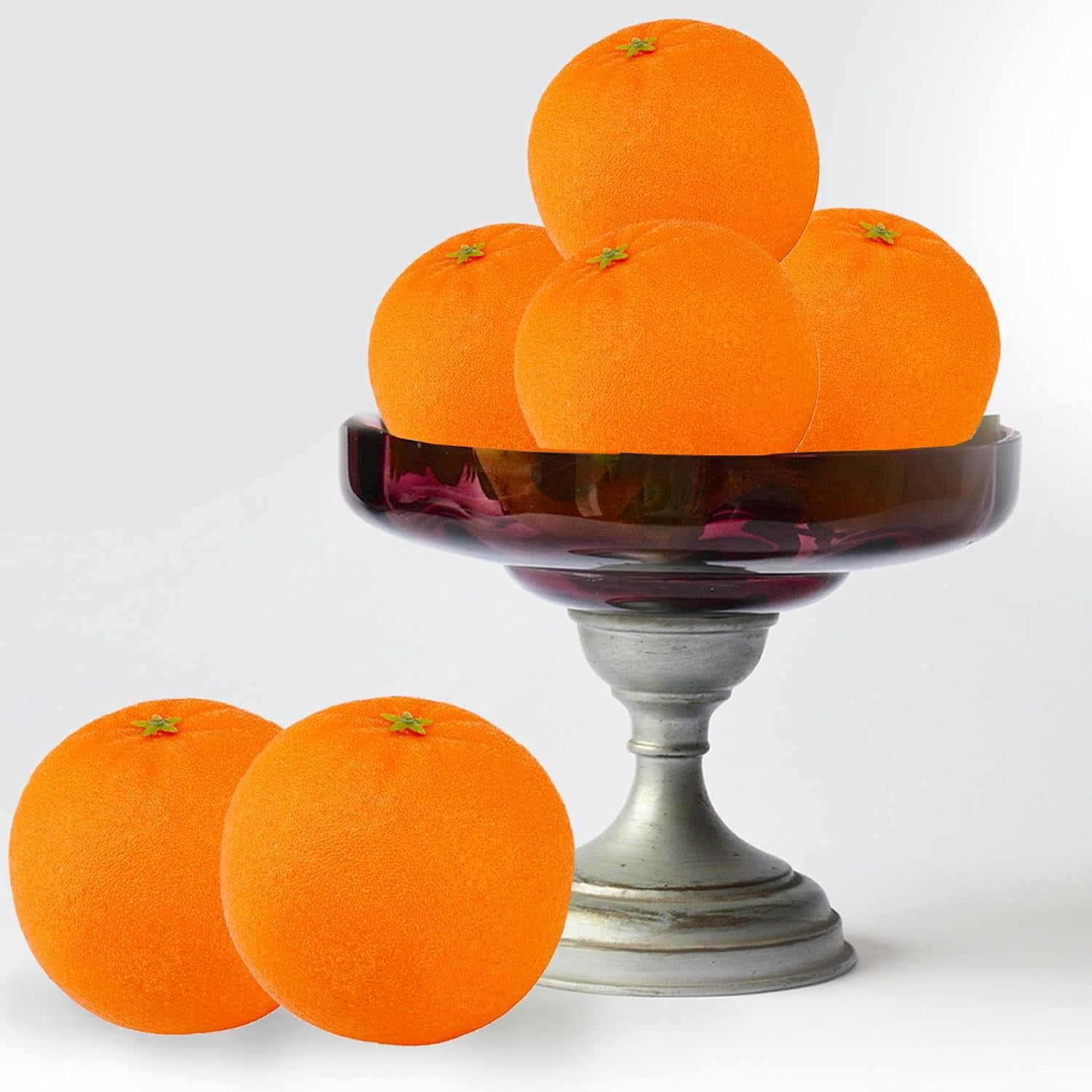 Zhuge Artificial Fruits Pack, Fake Fruit Set Foam Fruit for Decor ...