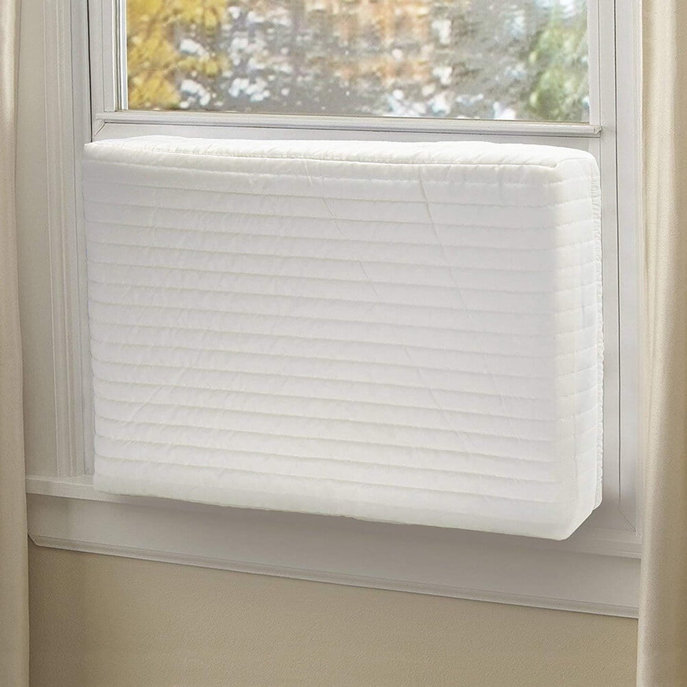 Zhuge Beige Indoor Air Conditioner Cover - Double Insulation Cooling ...