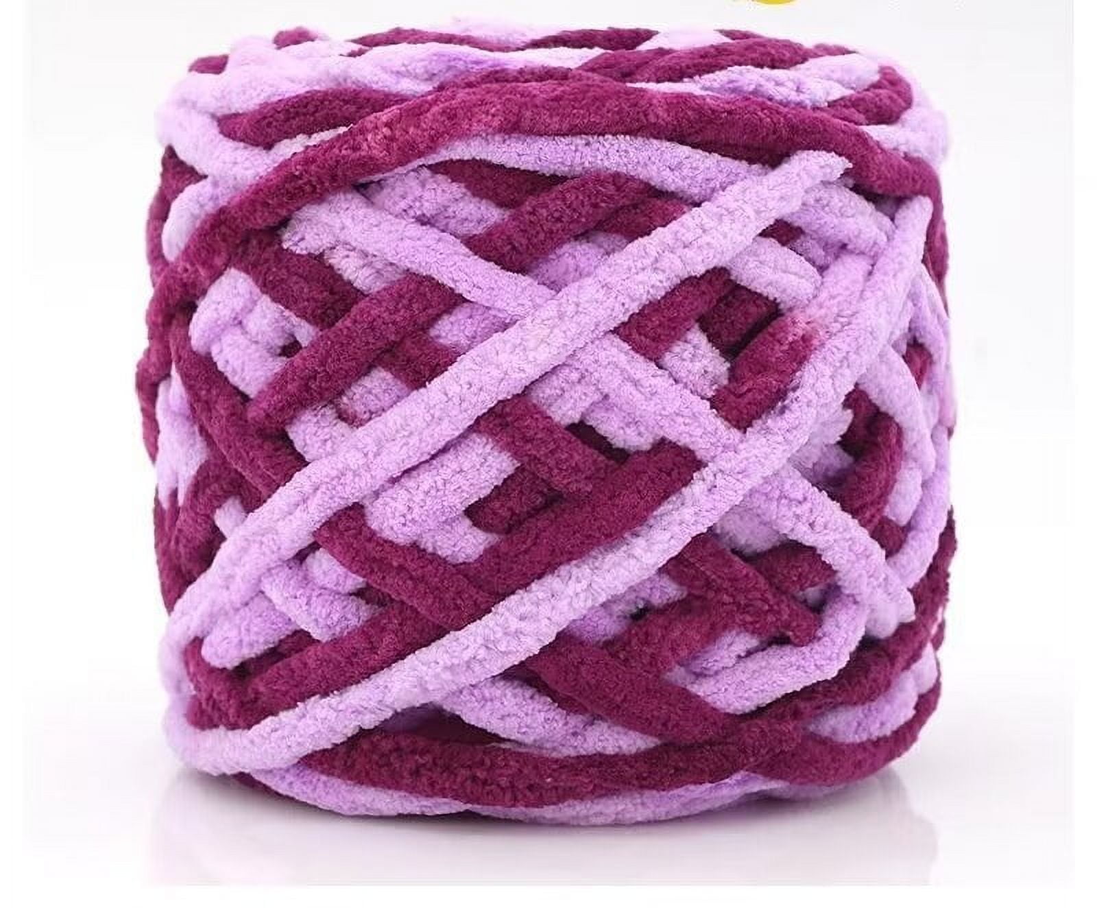 Zhuge Chunky Yarn, Super Soft Acrylic Bulky Thick Washable Yarn for Arm ...