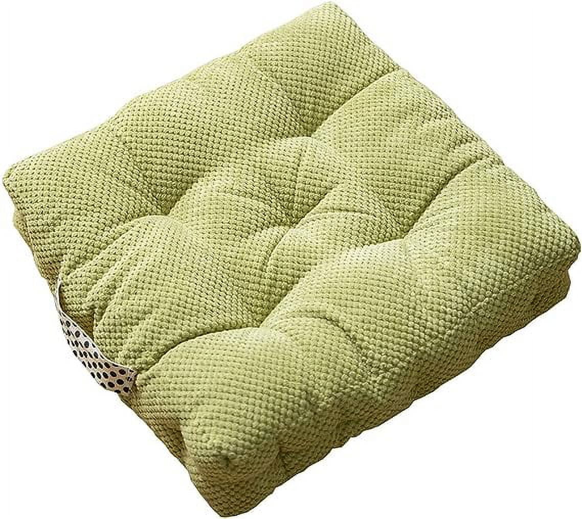 Zhuge Corn Striped Chair Cushion Pad with Handle Soild Soft Corduroy ...