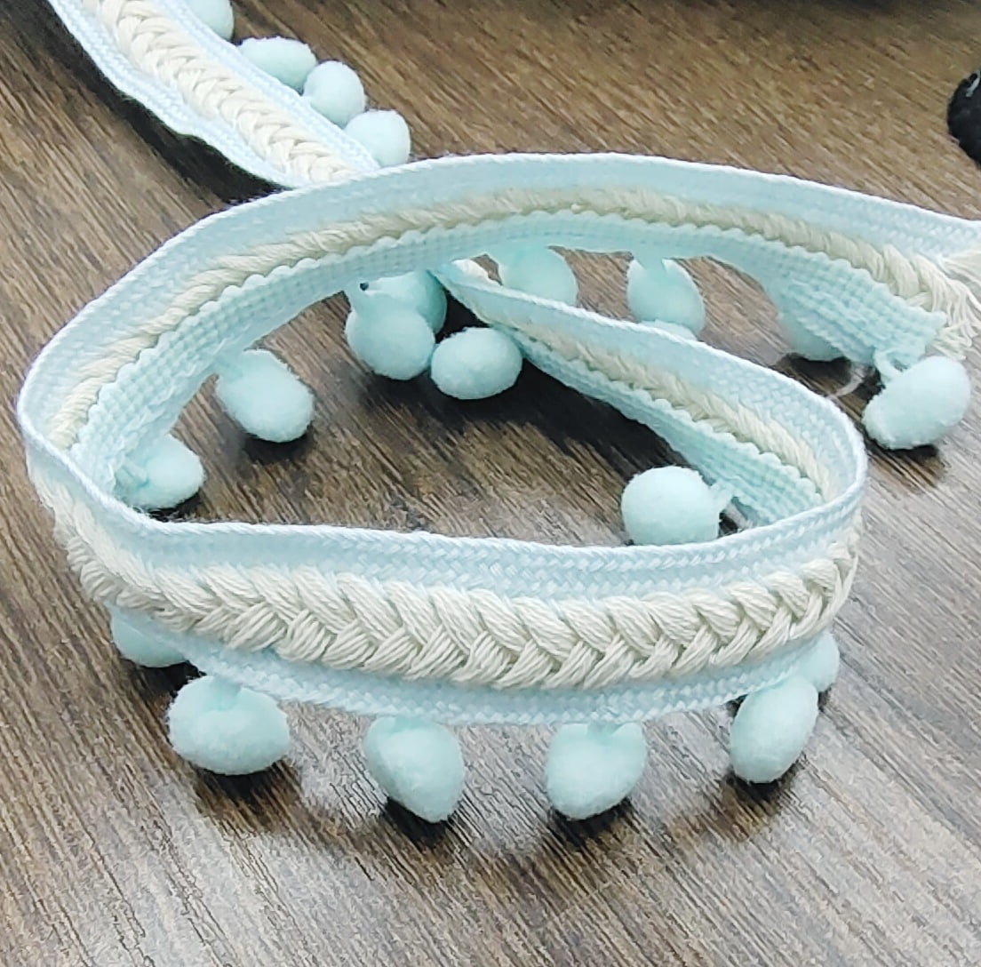 Zhuge Curtain Tassel Fringe Trim Braided Sewing Ribbon Upholstery ...
