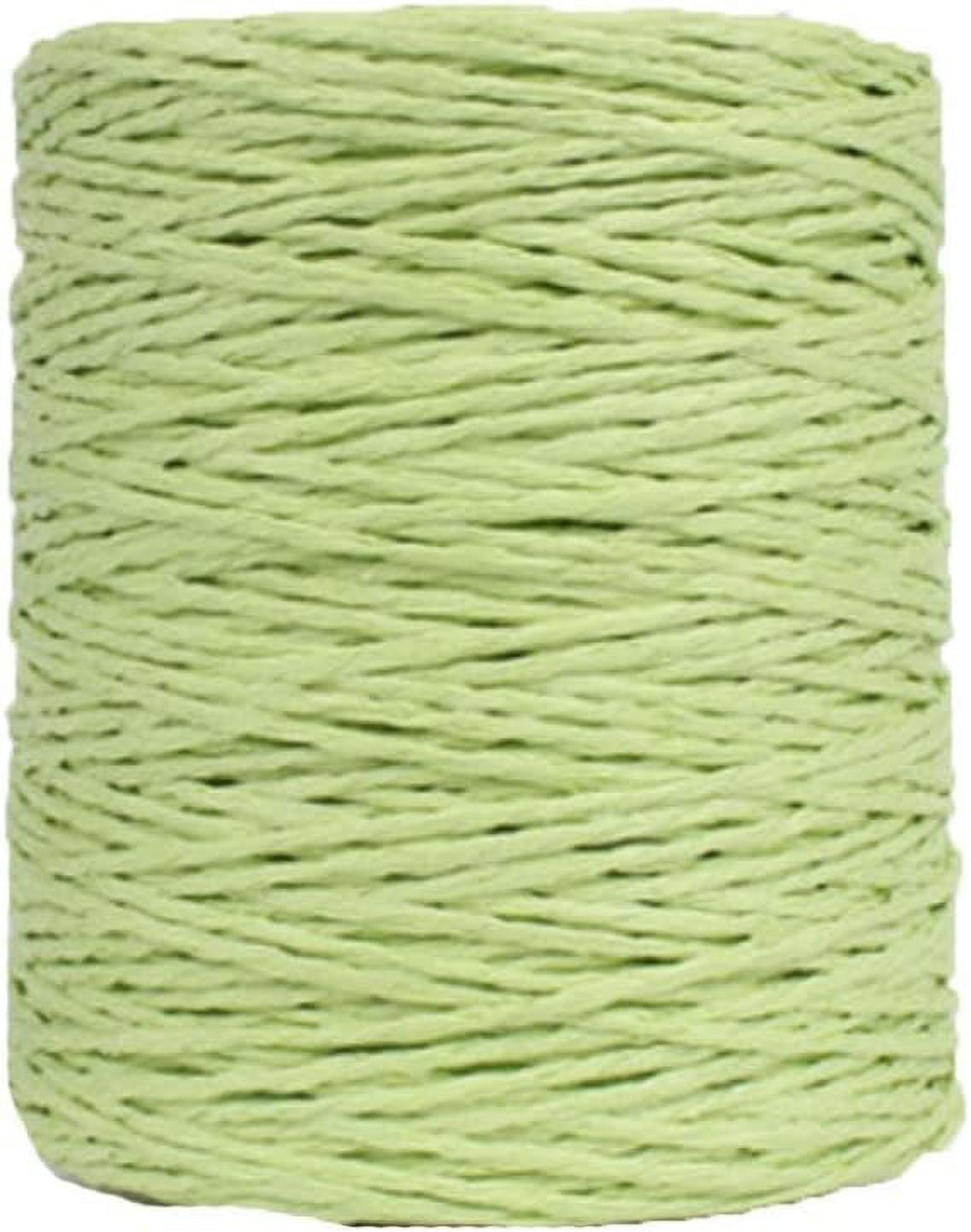 Zhuge Natural Cotton Yarn Light Green Crochet Summer Sun Hat Yarn,Beach ...