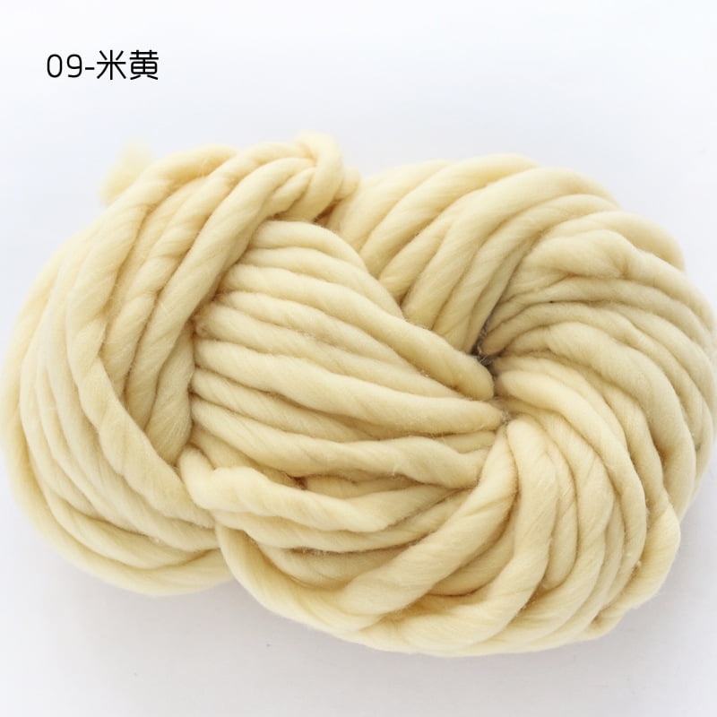 Zhuge Premium Super Bulky Merino Yarn | 500-Grams of 100% Wool Yarn ...