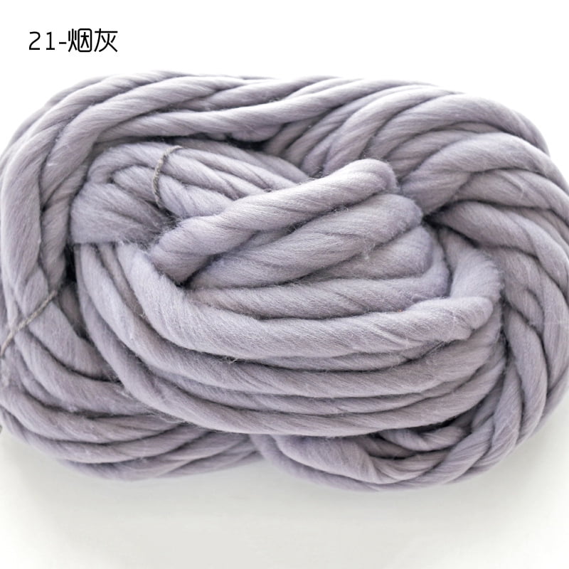 Zhuge Premium Super Bulky Merino Yarn | 500-Grams of 100% Wool Yarn ...