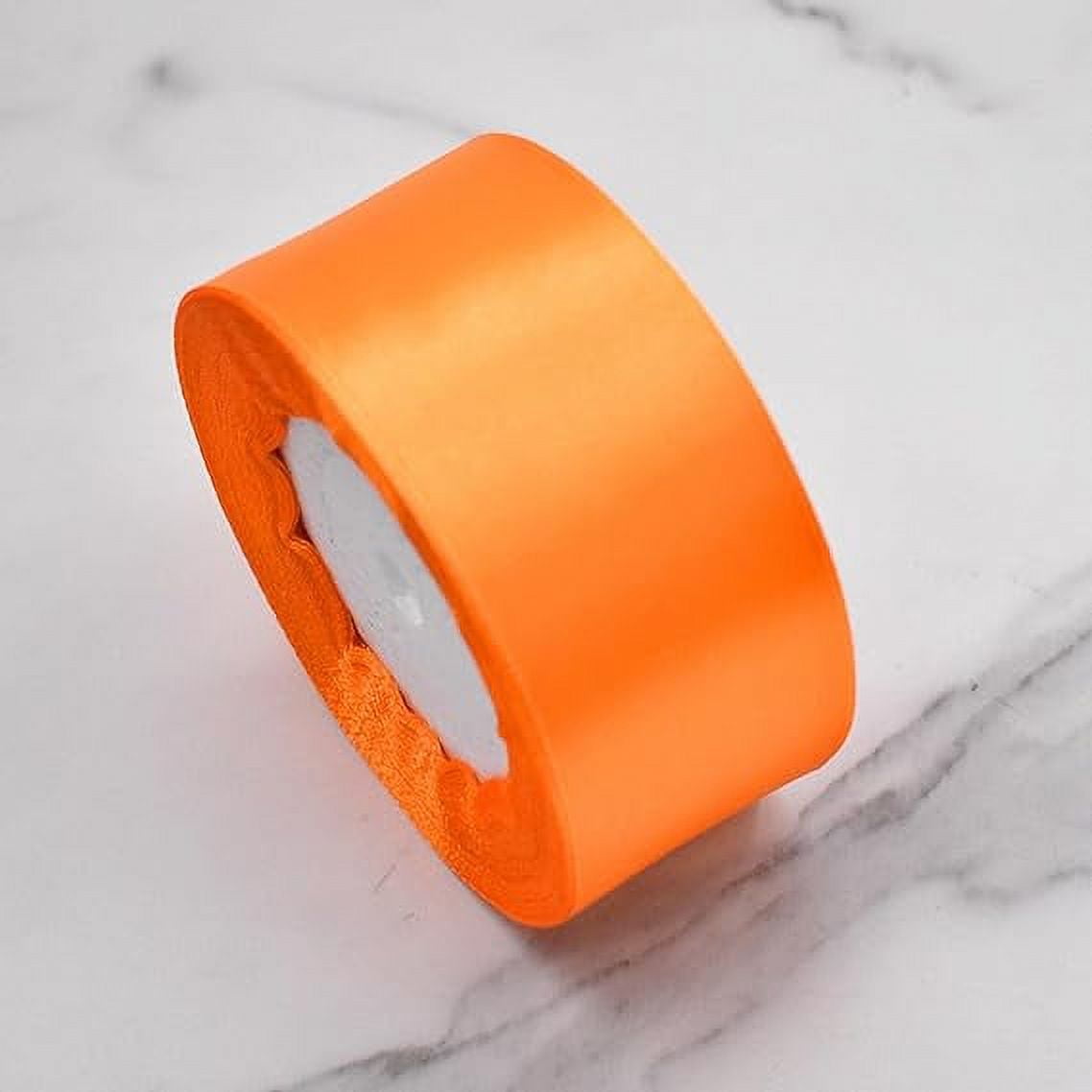 Zhuge Ribbon, Rose Flower, Ribbon, Bow Ribbon, Fluorescent Orange ...