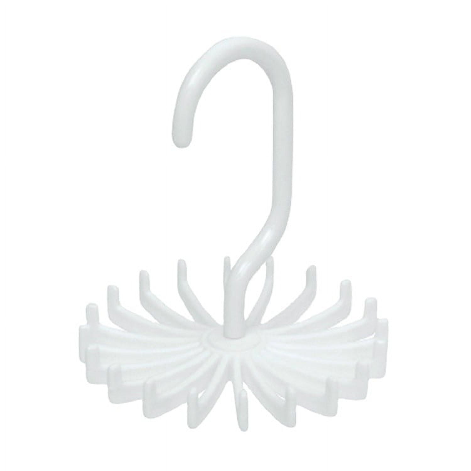 Zhuge Rotating Tie Rack Adjustable Tie Hanger Holds 20 Neck Ties Tie ...