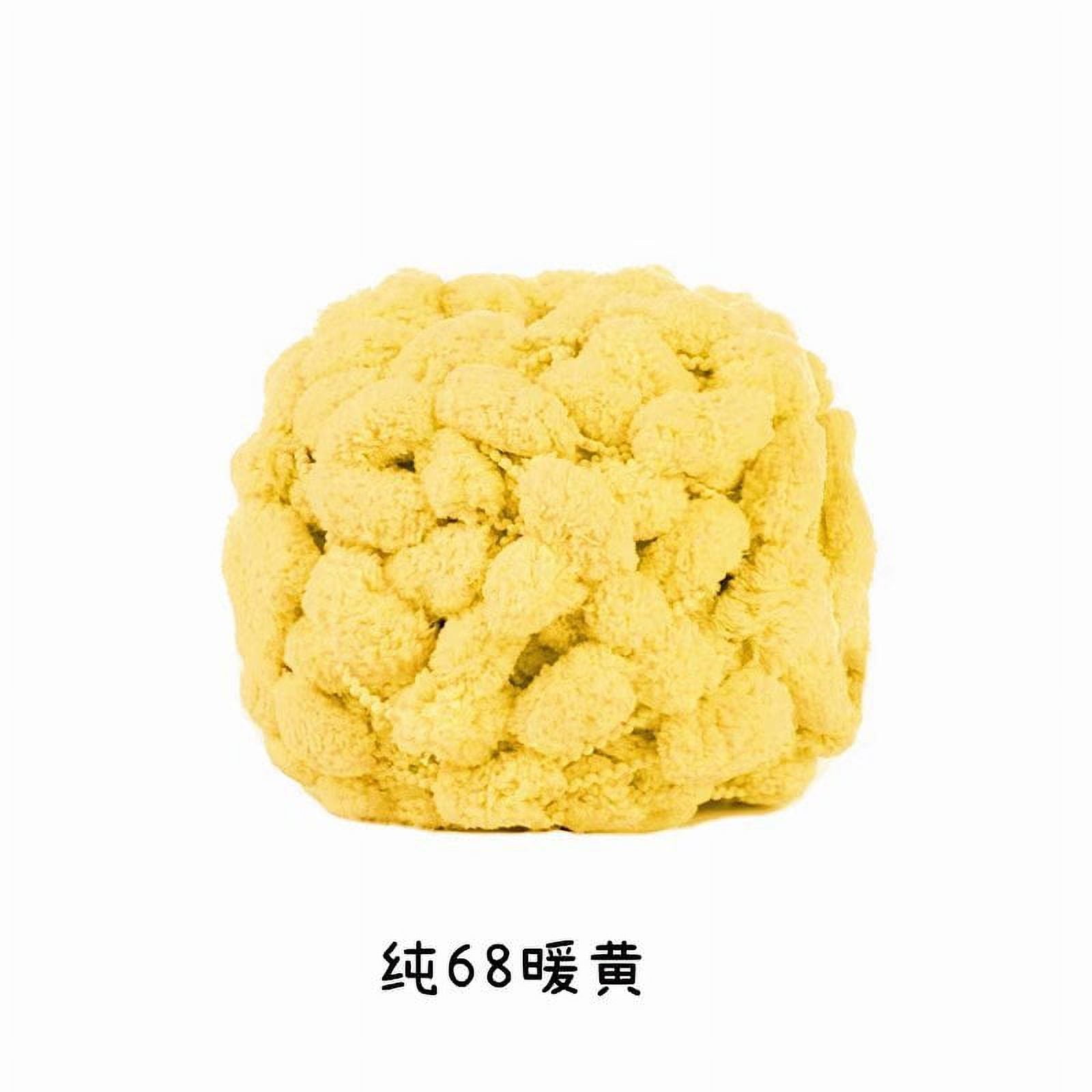 Zhuge Soft Acrylic Fancy Loop Yarn, Bulky Large Ball for Crochet ...