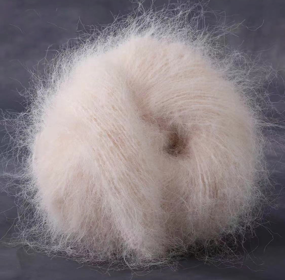Zhuge Soft Plush Alpaca-Inspired Wool Acrylic Yarn, Large Ball Fancy ...