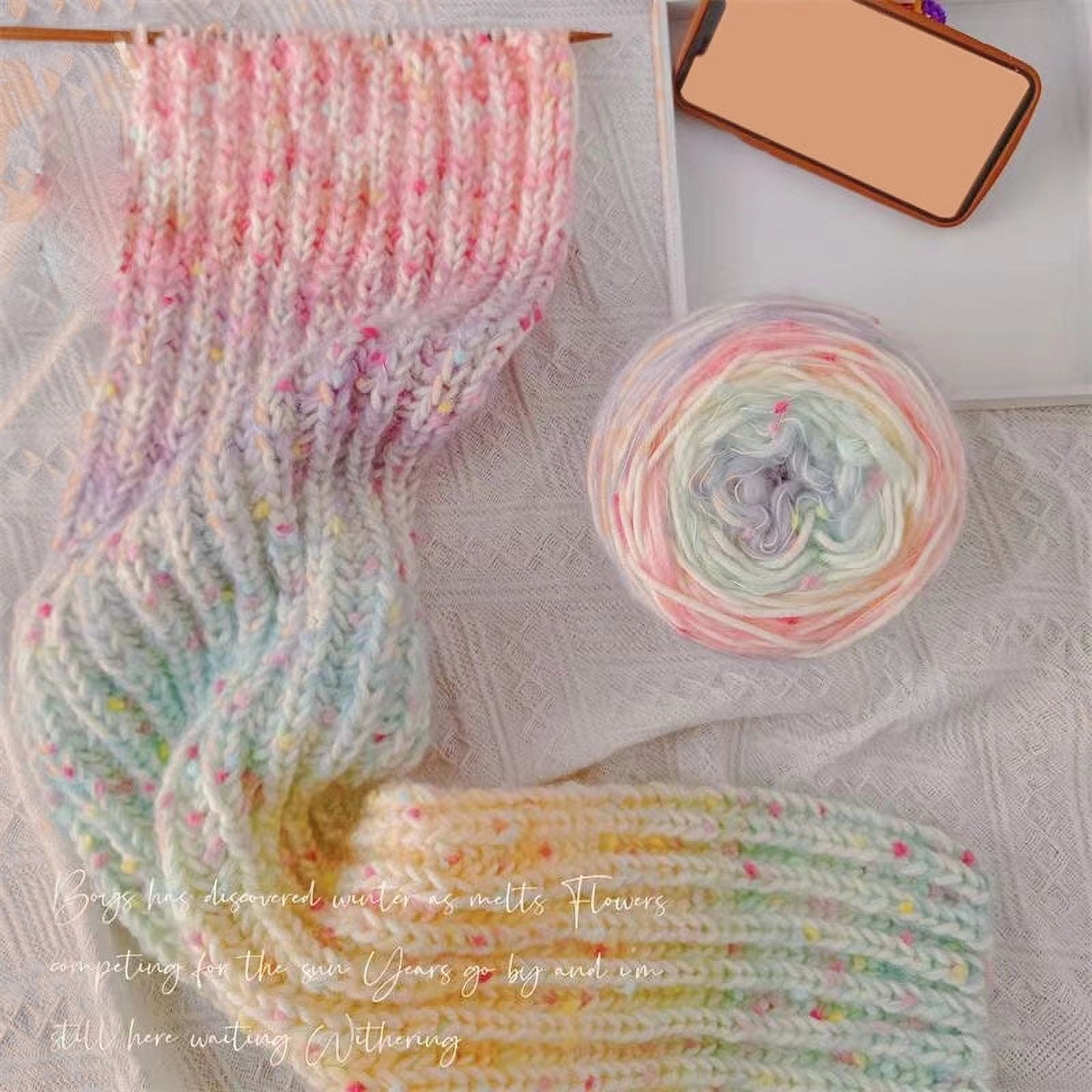 Zhuge Soft Plush Wool Acrylic Fancy Loop Yarn for Doll Hair Making ...