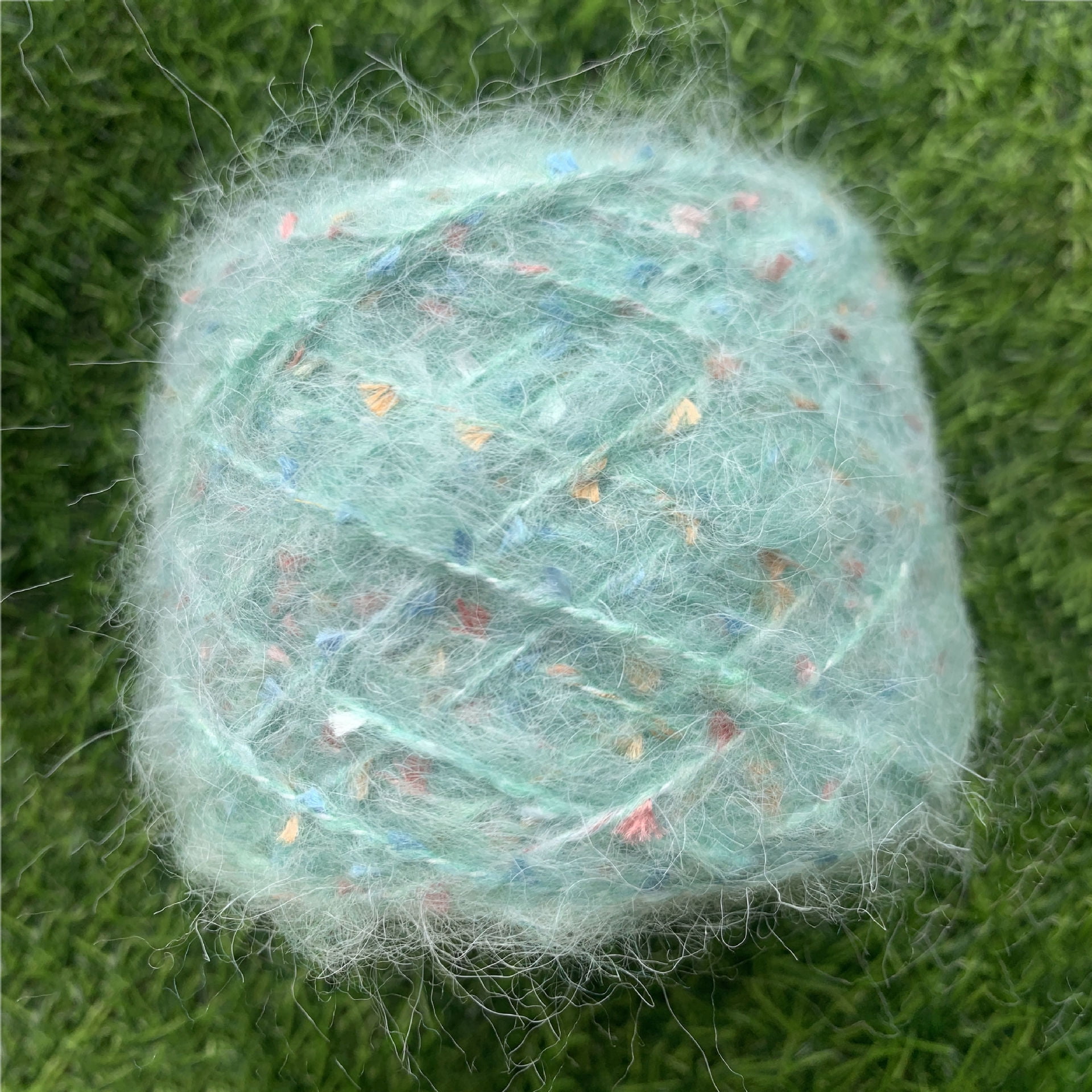 Zhuge Soft Plush Wool Acrylic Fancy Loop Yarn for Doll Hair Making ...