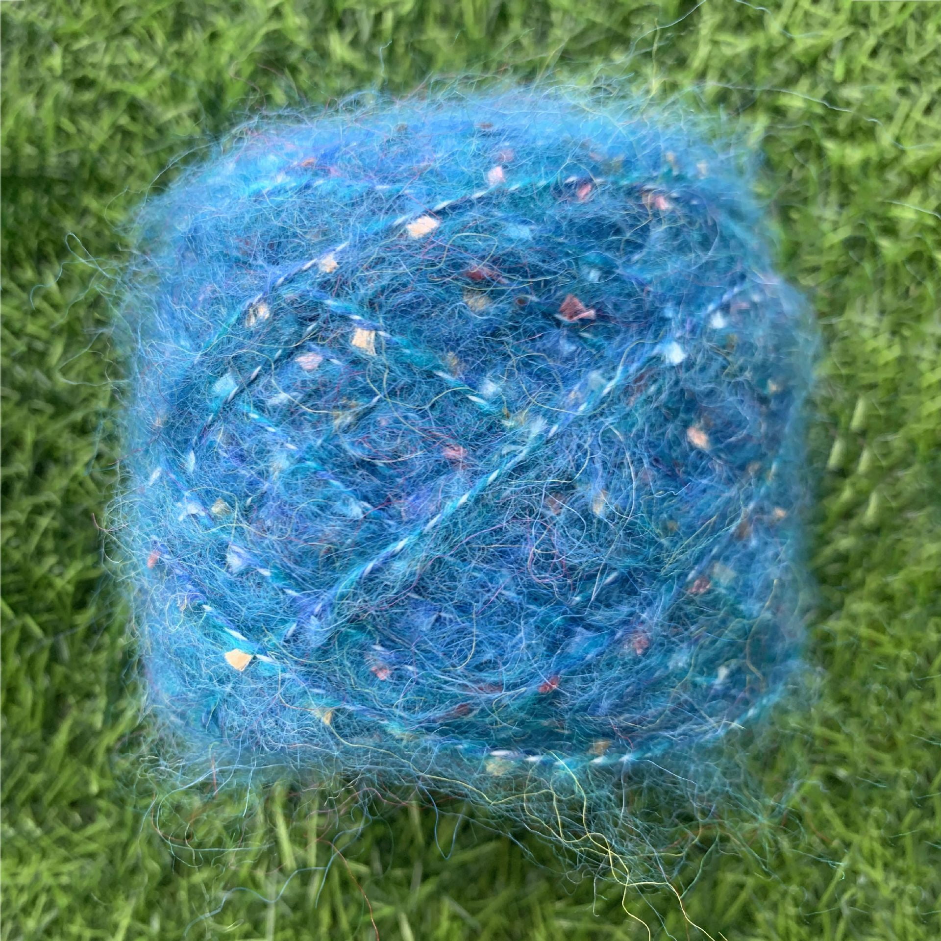 Zhuge Soft Plush Wool Acrylic Fancy Loop Yarn for Doll Hair Making ...