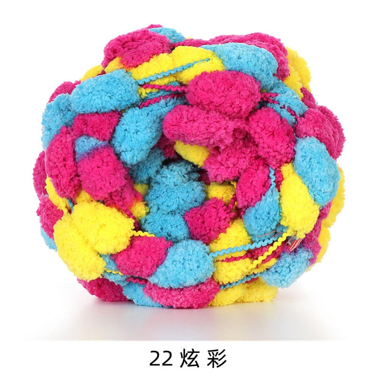 Zhuge Soft Plush Wool Acrylic Fancy Loop Yarn for Doll Hair Making ...