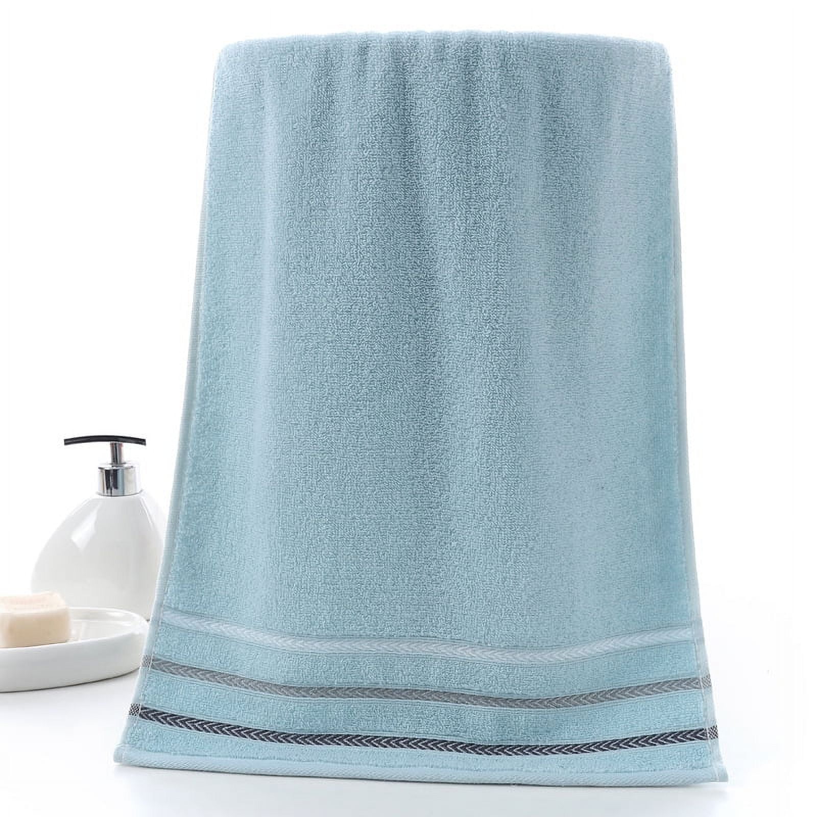 Zhuge Towels 2Piece 27.56x55.12inch 32 strand pure cotton towel for San ...
