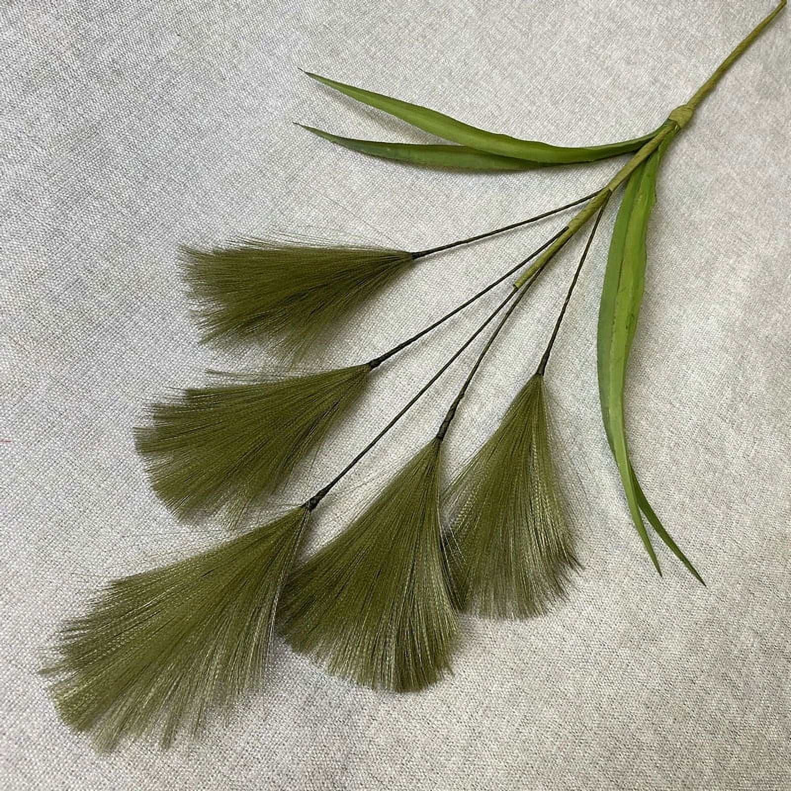 Zhuge Wire Stem Artificial Flowers Pampas Grass Bohemian Style ...