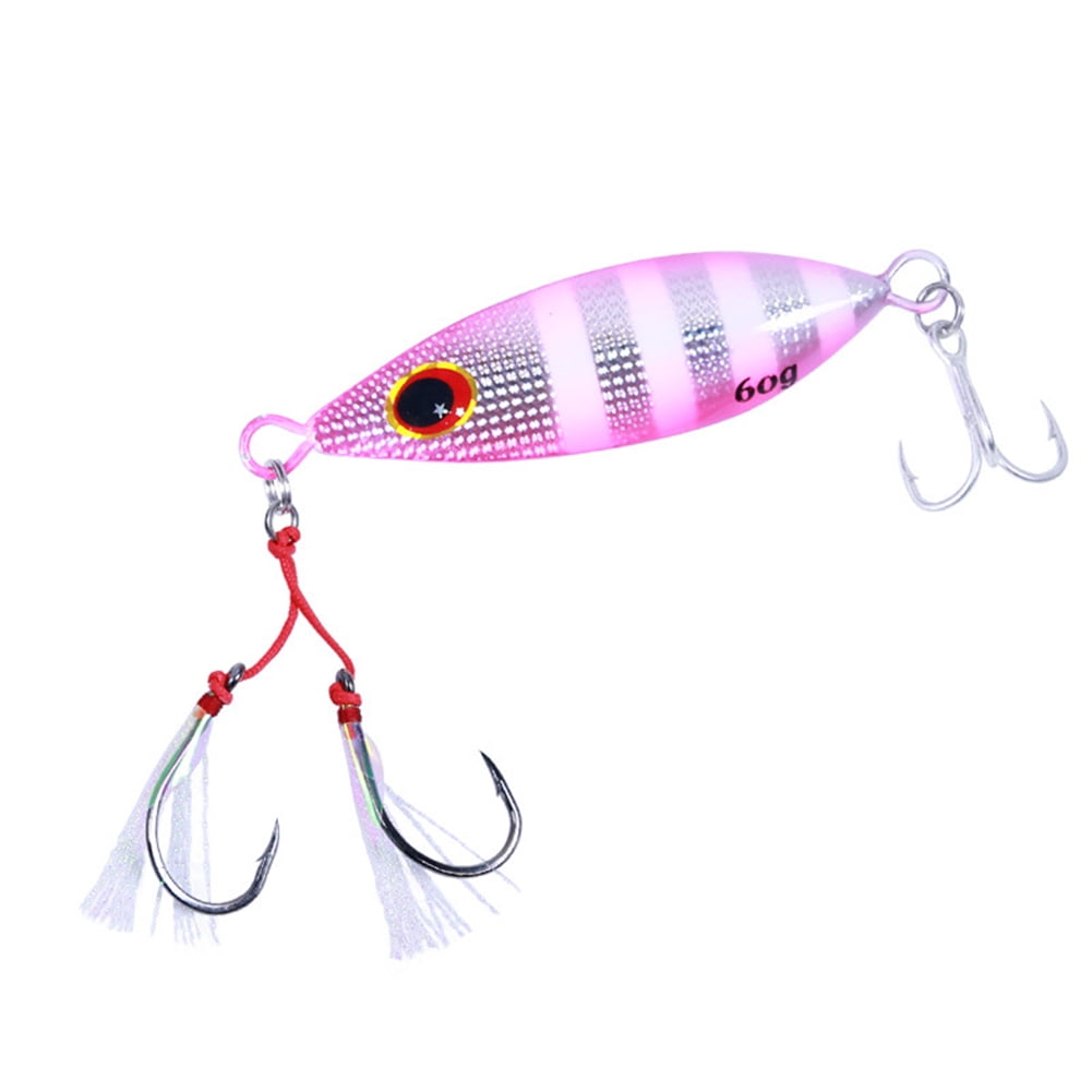 Zhuitw Fishing Lures 60g Slow Jigging Bionics Hard Bait Jig Tackle ...
