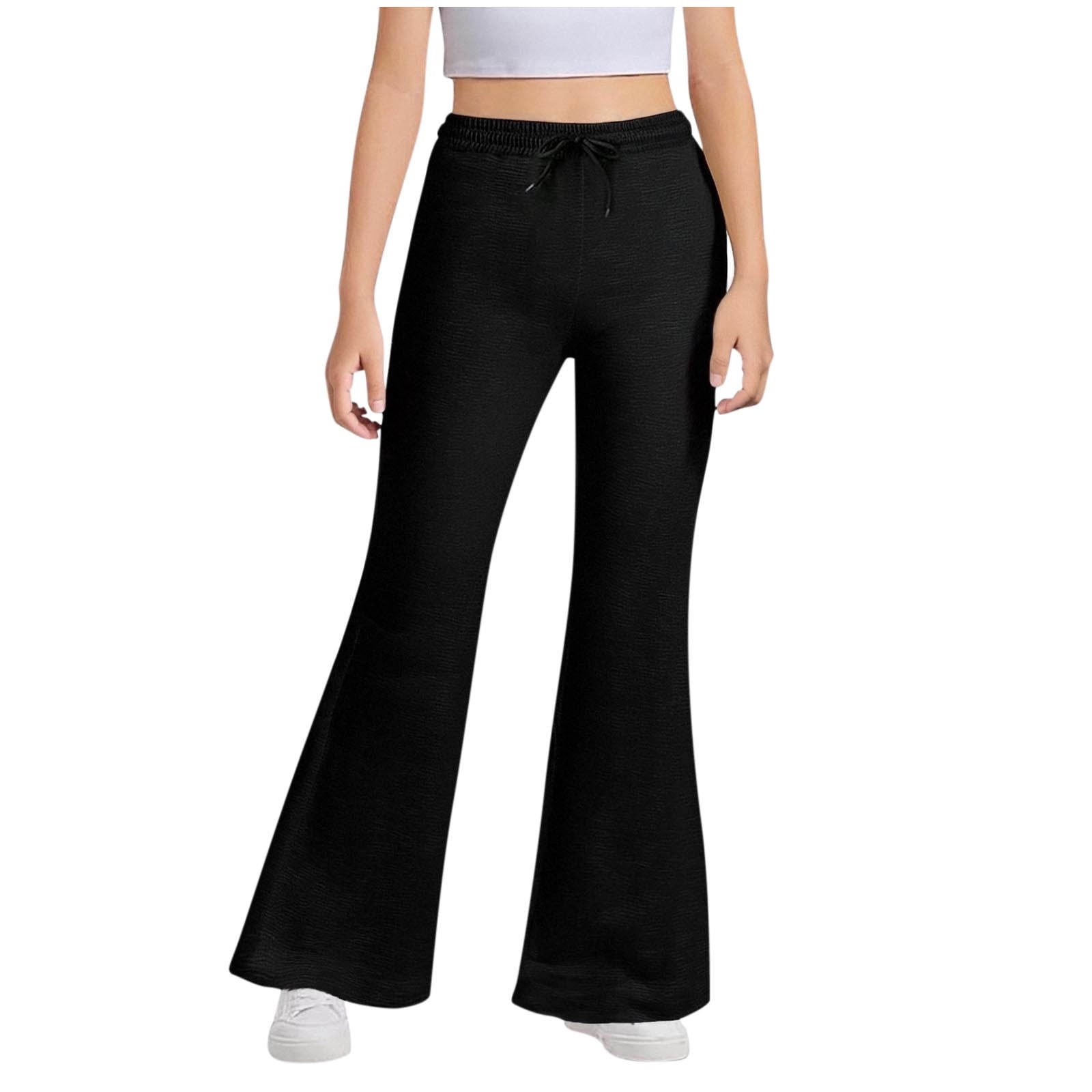 ZhuoLiL Girls Pants Size 12-14 Child's Summer Solid 13-17 Years Girls ...