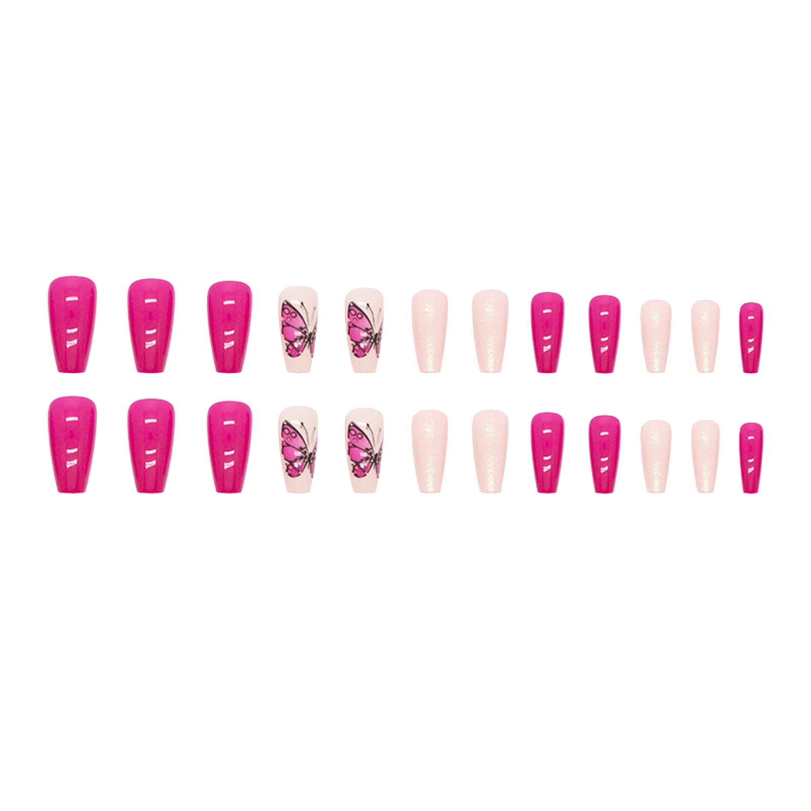 Zhuoting Clear Long Ballerina Nails Full Cover On Nails Coffin Long Gel