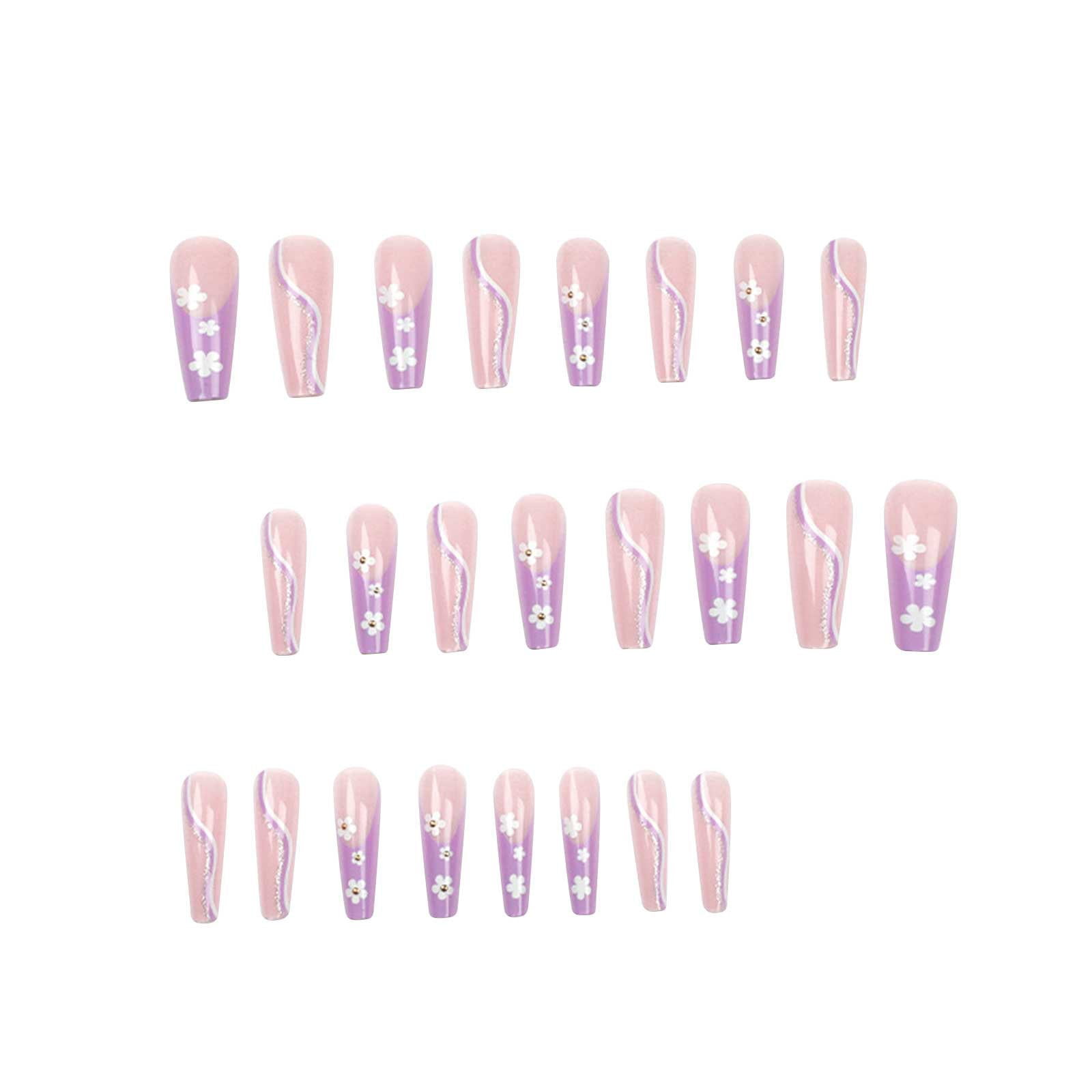 Zhuoting Cre8tion Nail Tips 02 Clear Stick On Nails Clear Nail Acrylic