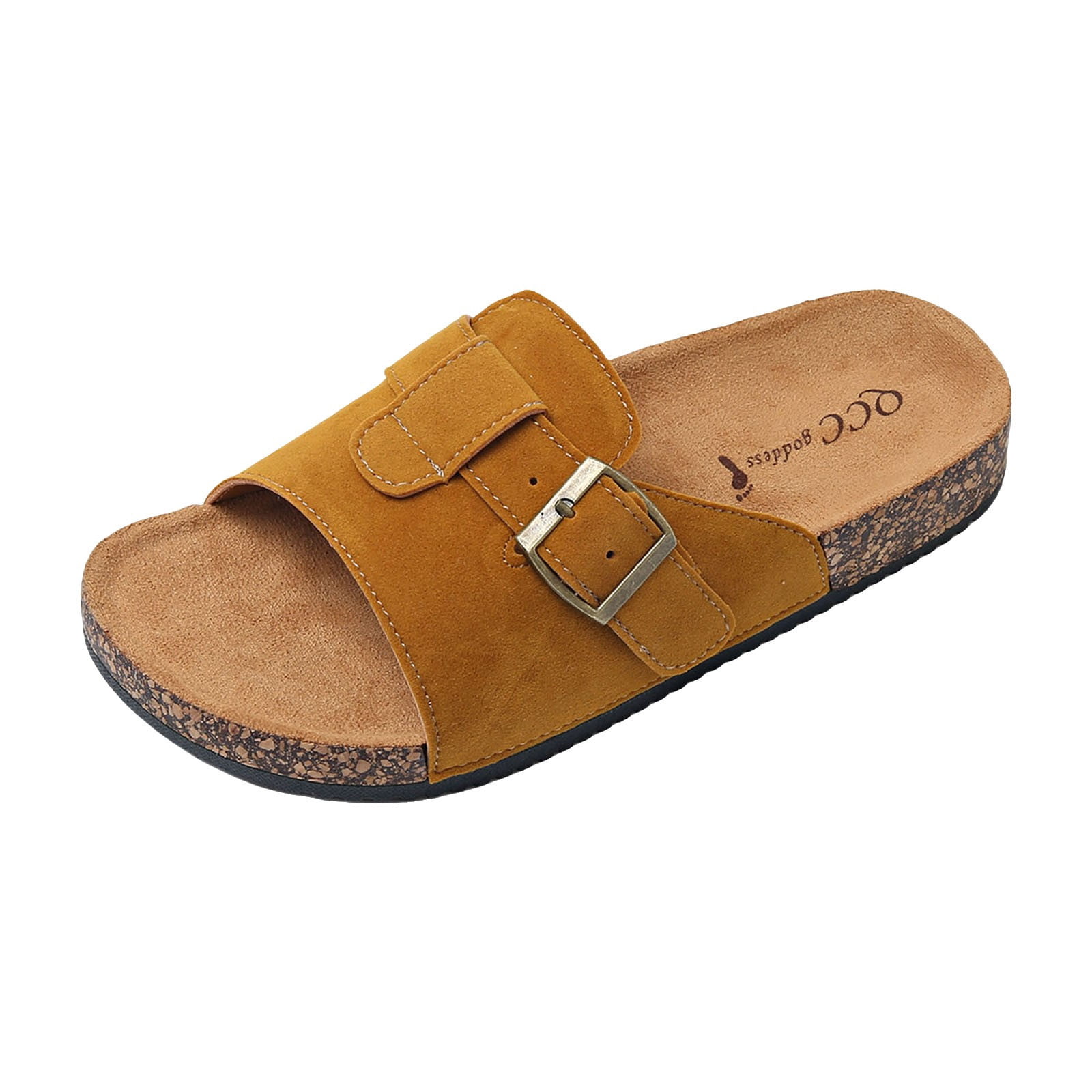 Zhyiniop Women Slides Sandals Shippers with Flatform Flip-Flops ...
