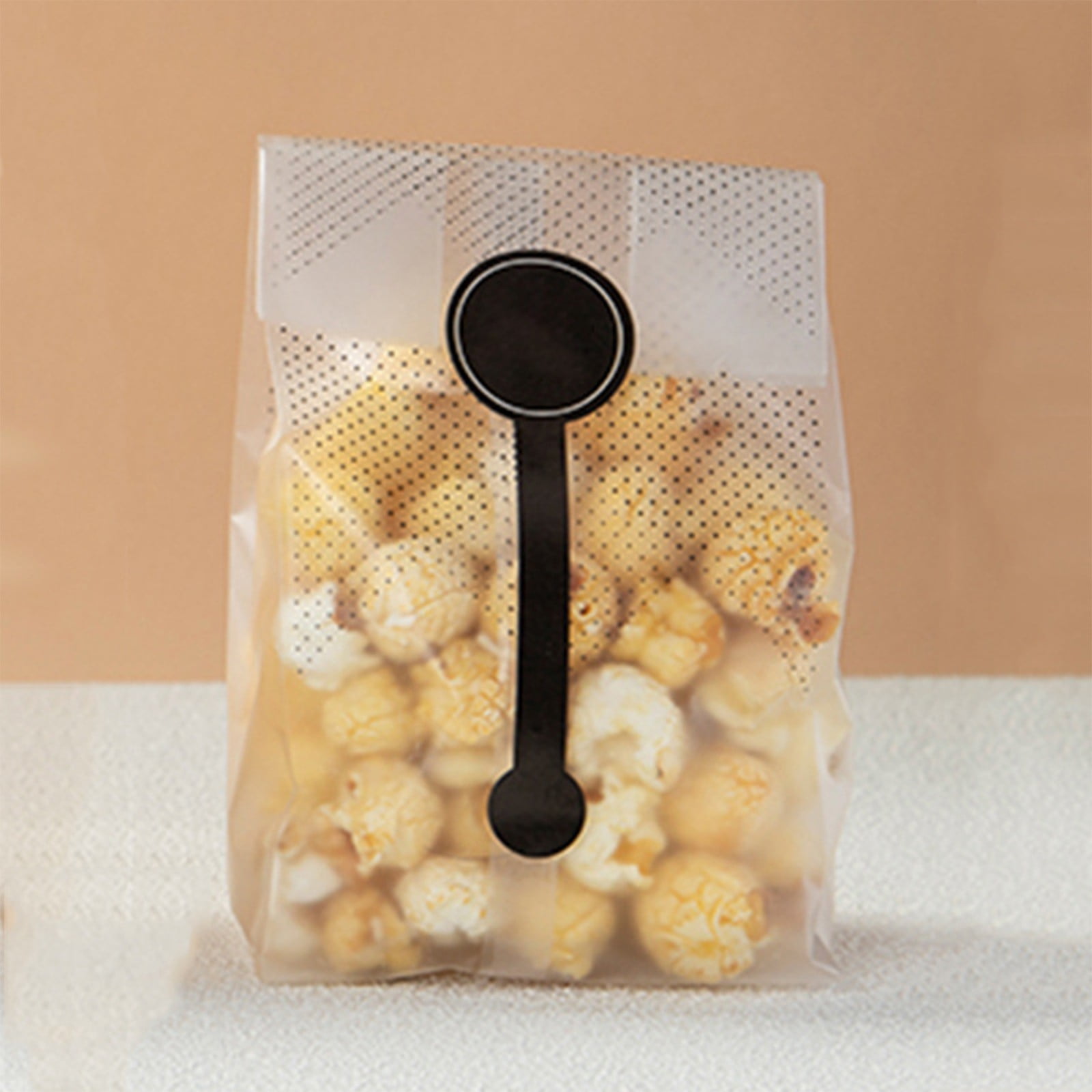 ZhyrZng Composite Scone Bag White Black Point Grilled Bread Bread Bag ...