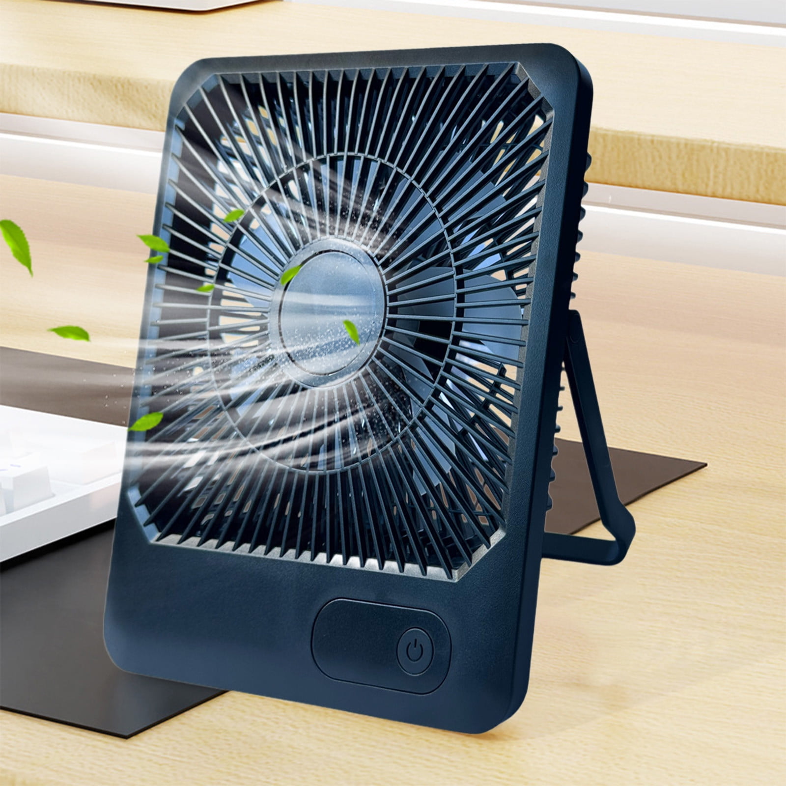ZhyrZng Digital Display Five Speed Desktop Small Fan USB Charging ...