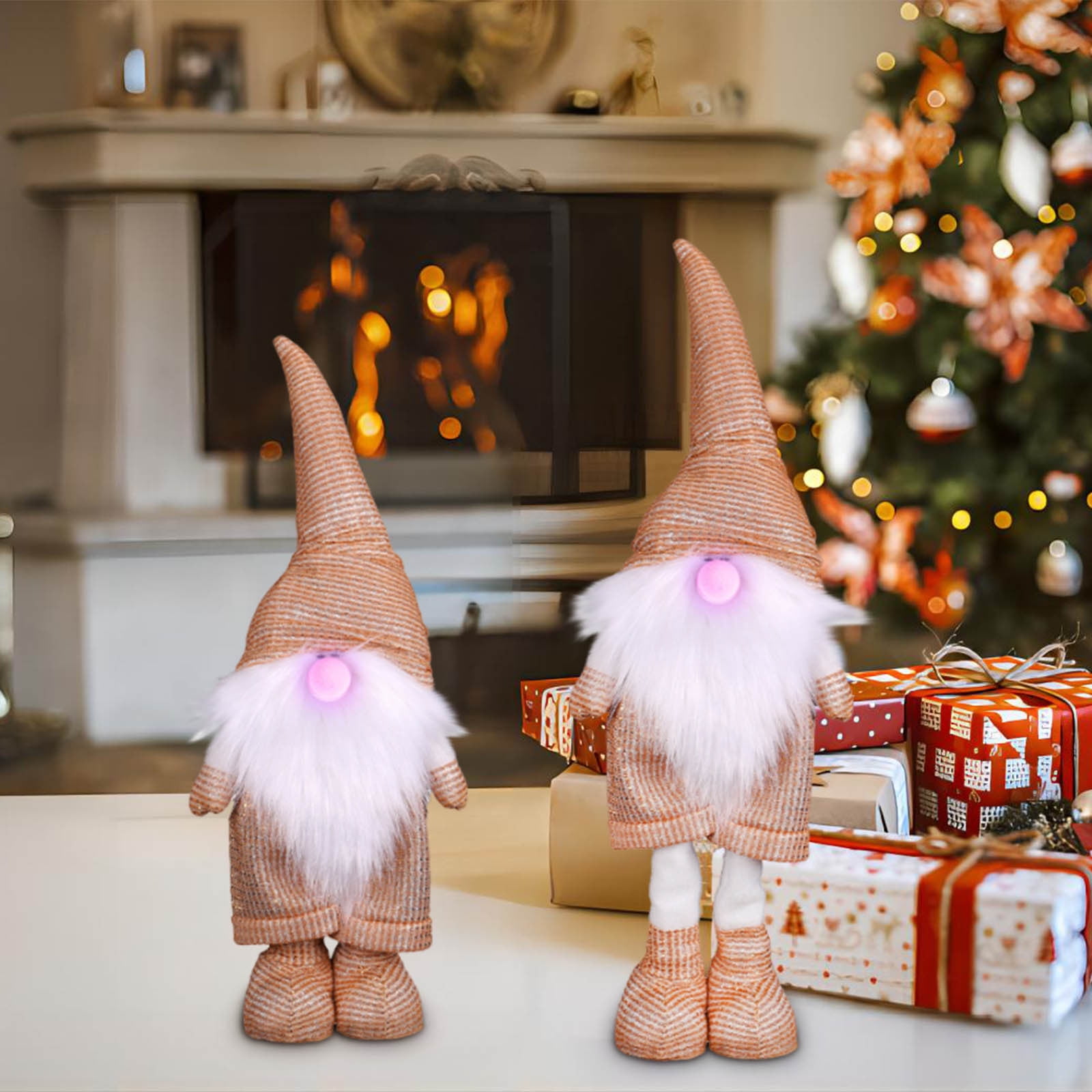 ZhyrZng Gnomes Christmas Decorations, Large Adjustable Gnome ...