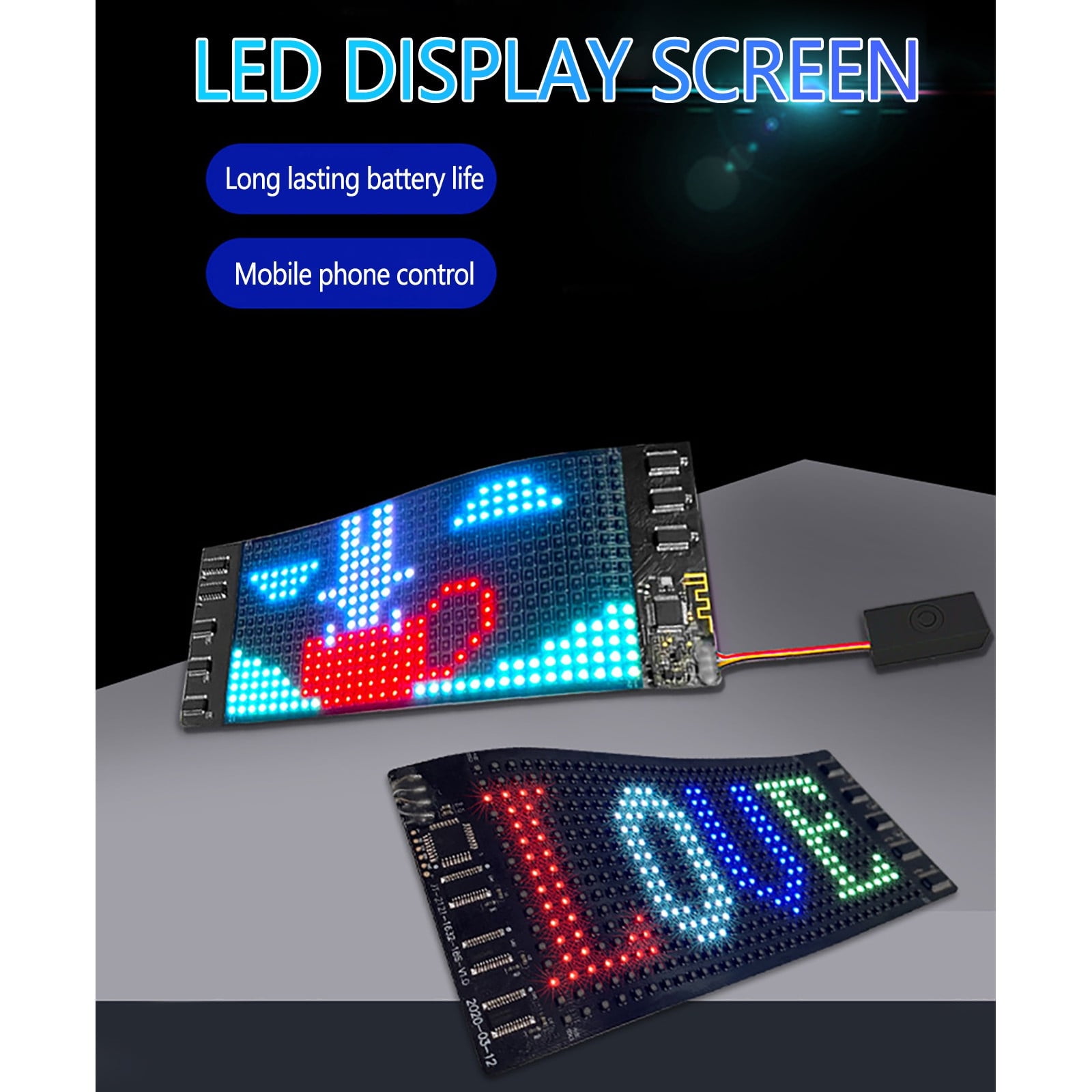 ZhyrZng Led Sign, Scrolling Led Message Programmable, Outdoor ...