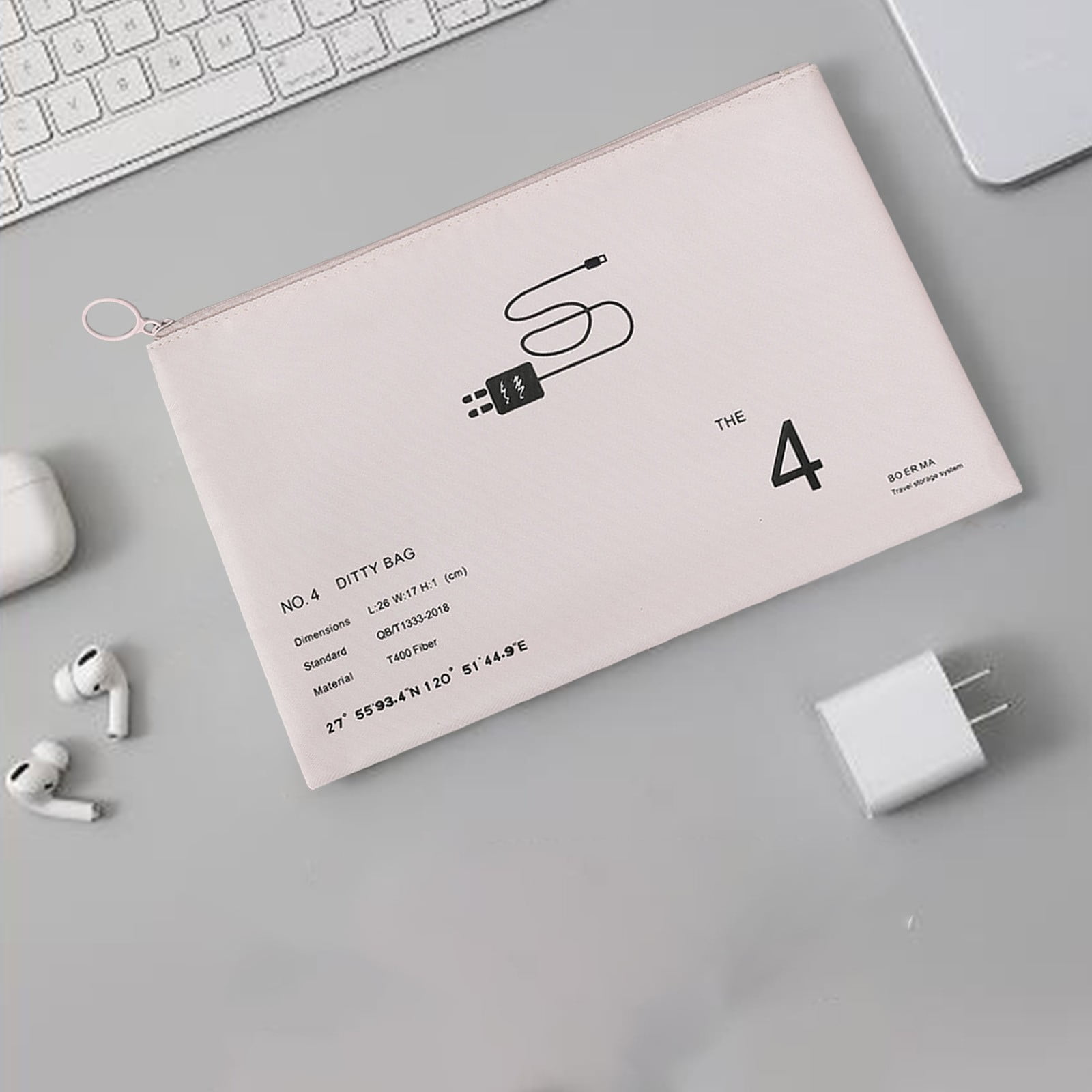 ZhyrZng Multi Functional Travel Portable Handheld Organizer Bag Data ...