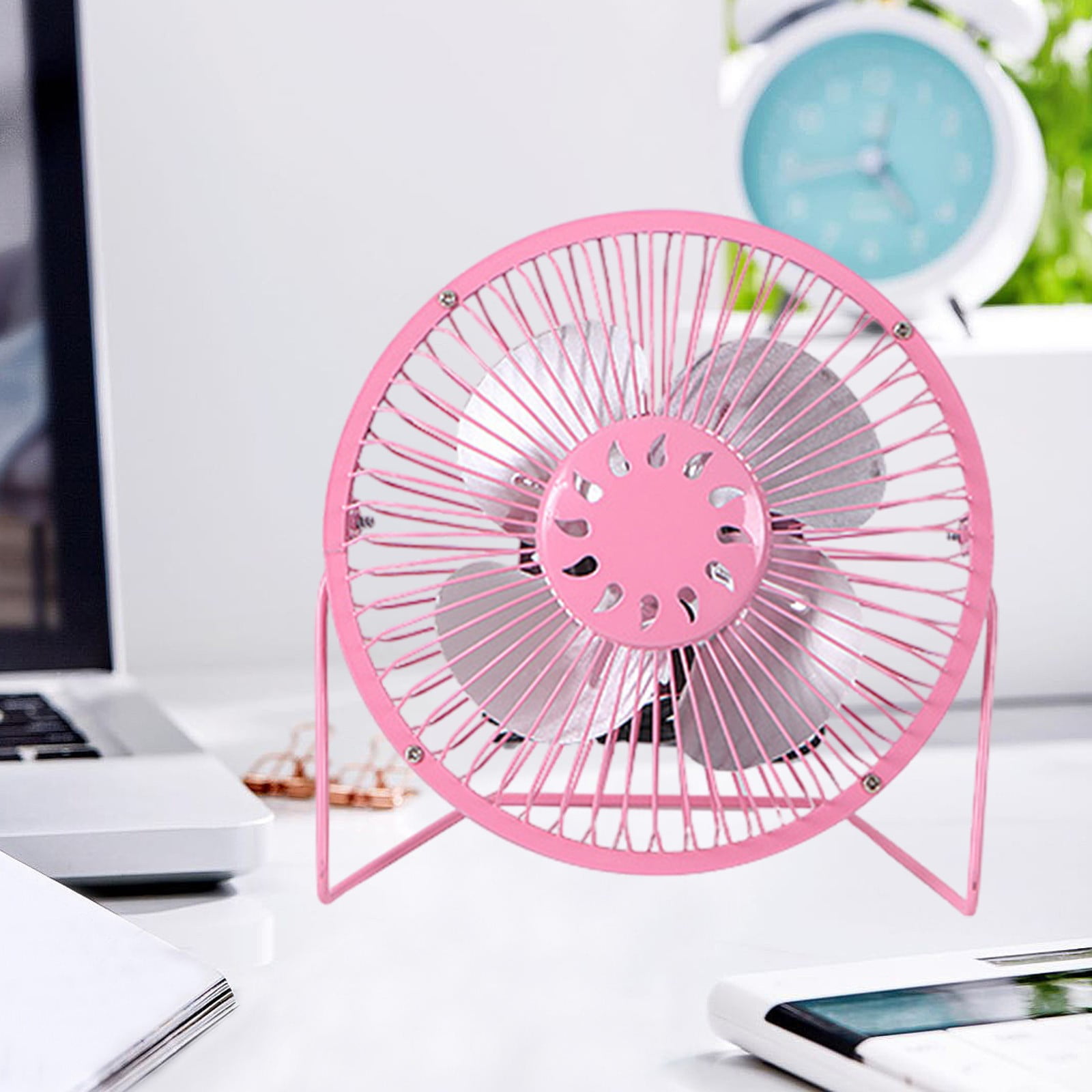 ZhyrZng New USB Ear Small Fan Large Wind Power Home Office Students ...