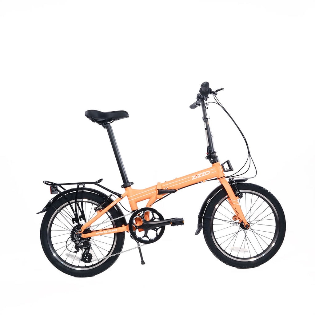 ZiZZO Forte 8-Speed 20" Wheel, Aluminum Folding Road Bicycle for All ...
