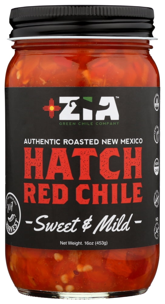 Zia Green Chile Company - Red Chile Swt/Mld Hatch , 16 Oz - Walmart.com