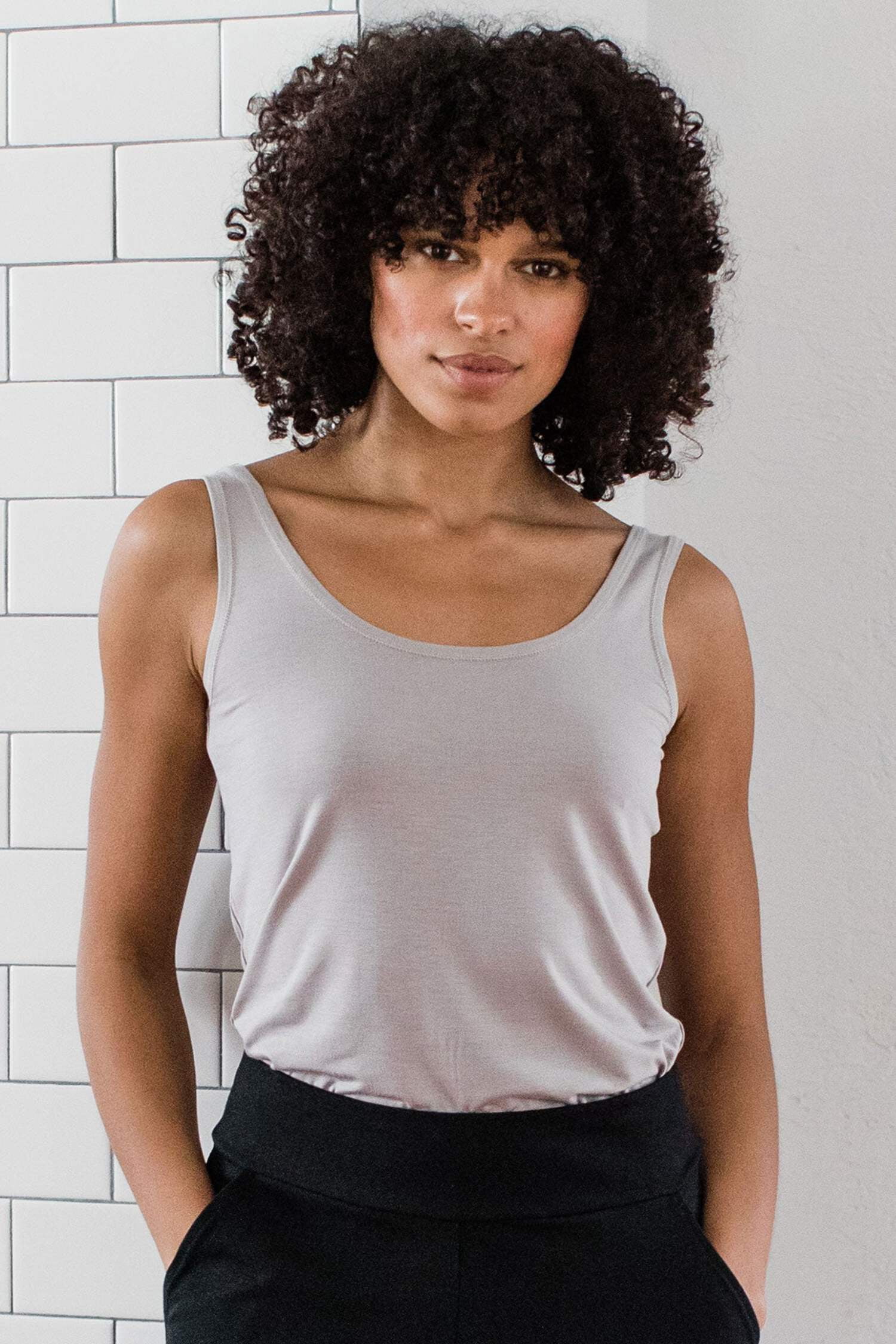 Zia Layering Bamboo Tank Top - Walmart.com