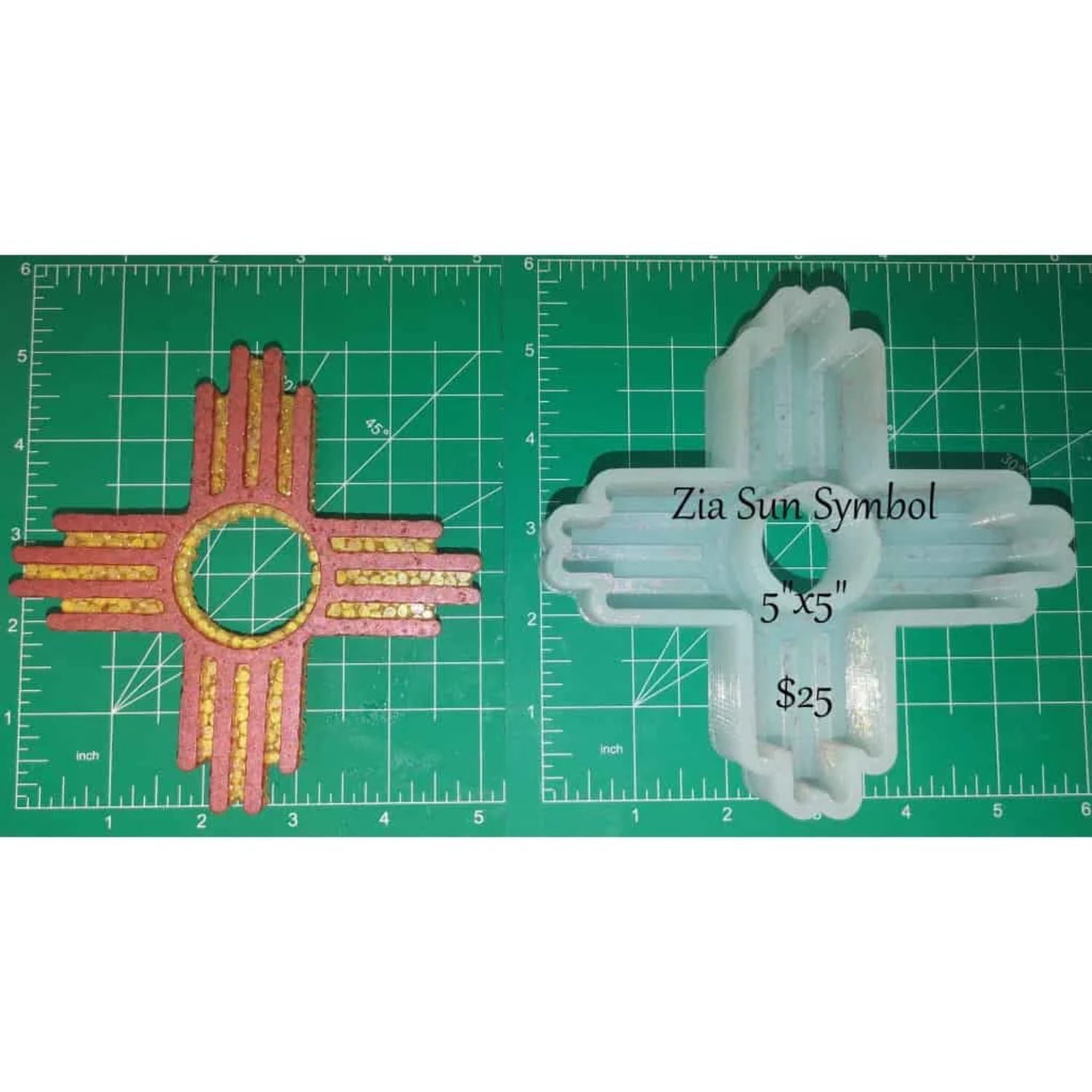 Zia Sun Symbol Silicone Freshie Mold - Walmart.com