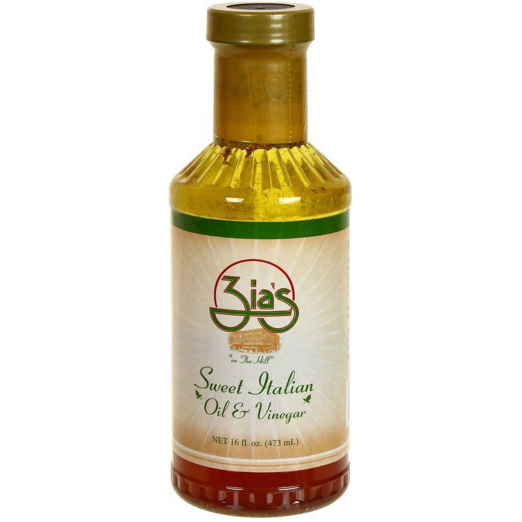 Zia's Sweet Italian Dressing 16 fl oz, ideal for salad and marinade on ...