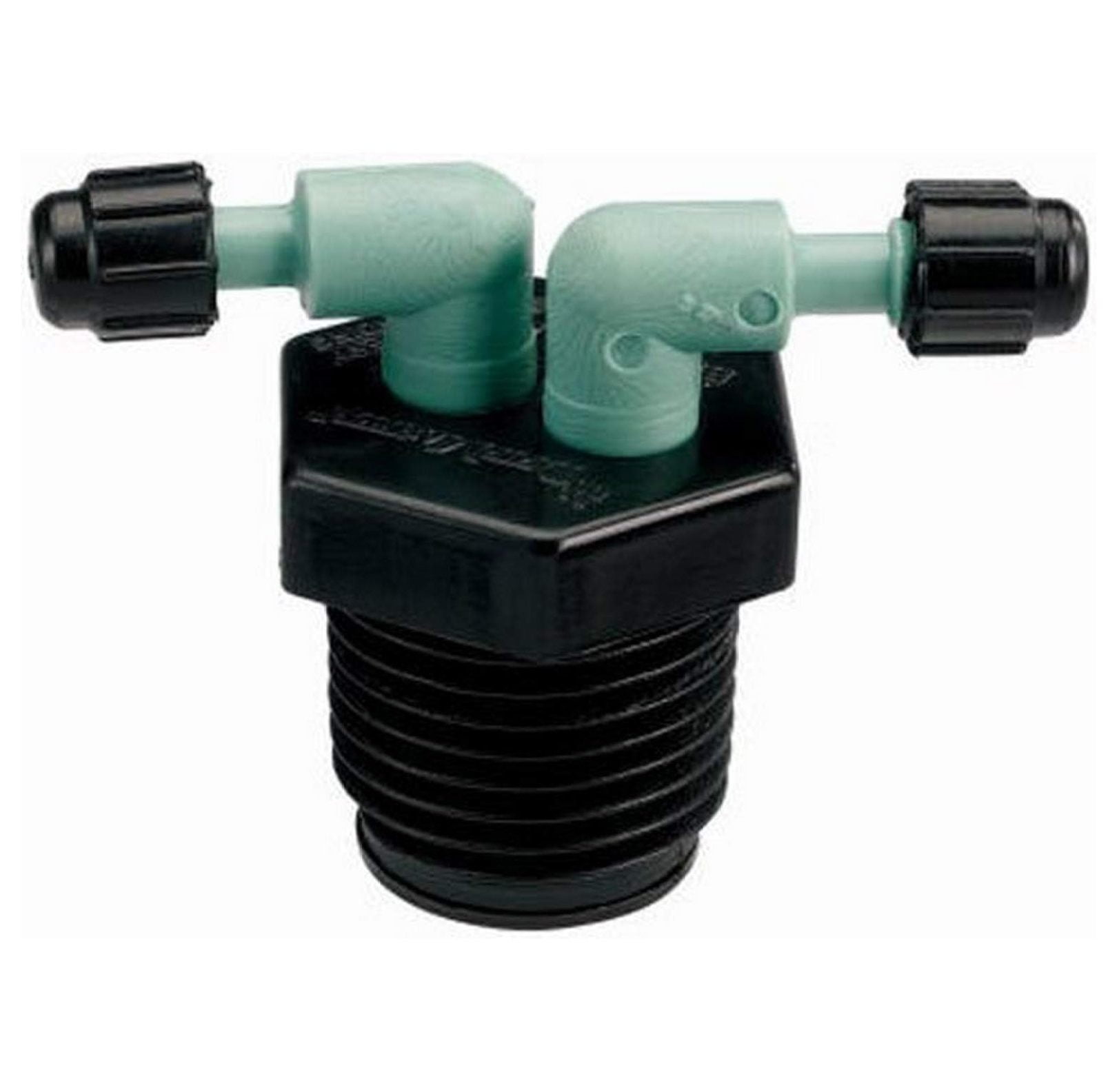 ZiaZbYinY 20-Pack 67035 2-Port Drip Irrigation Manifold for 1/4 Inch ...