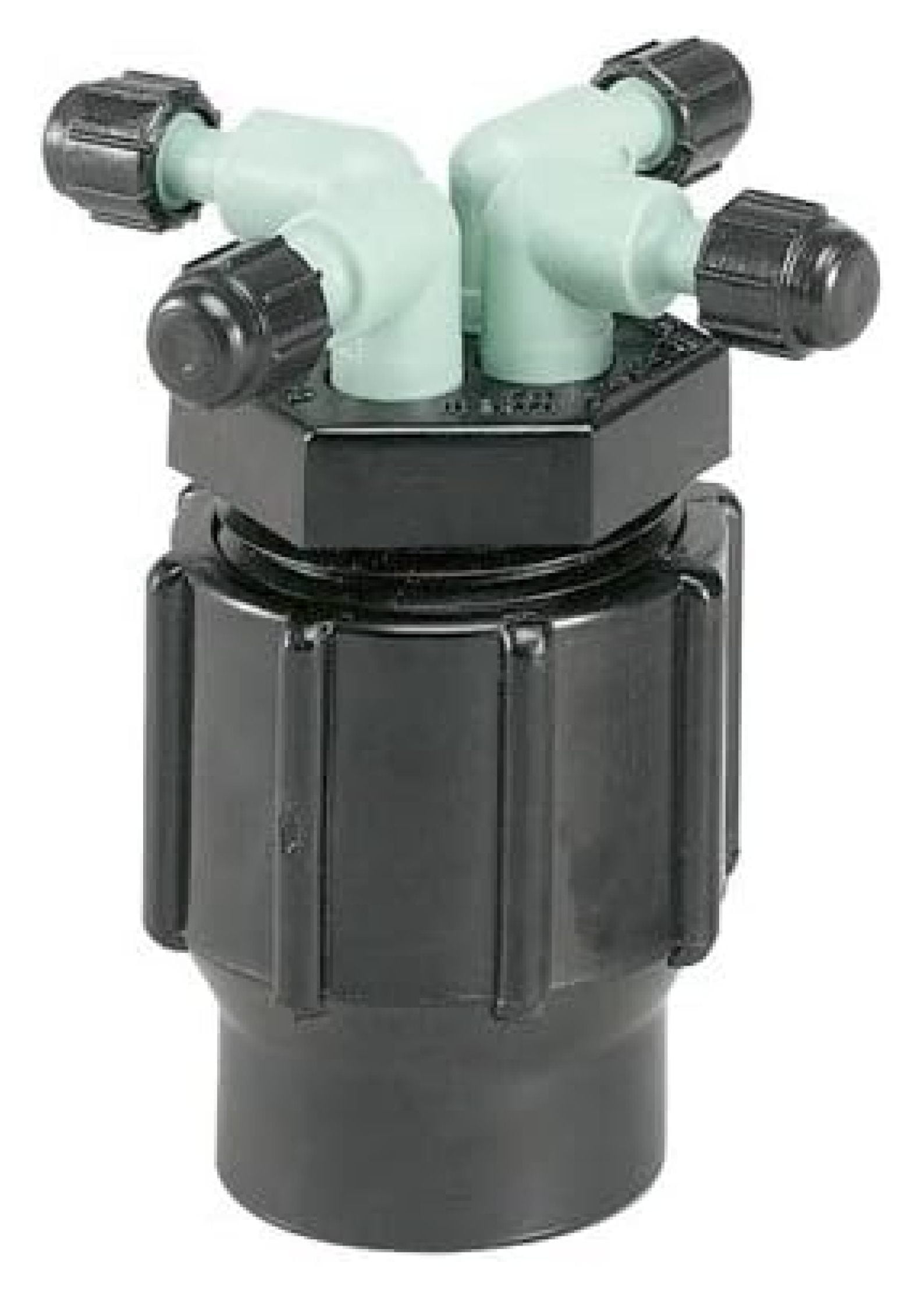 ZiaZbYinY 30 Pack Drip Irrigation System 4-Port Watering Manifold, 1/4 ...