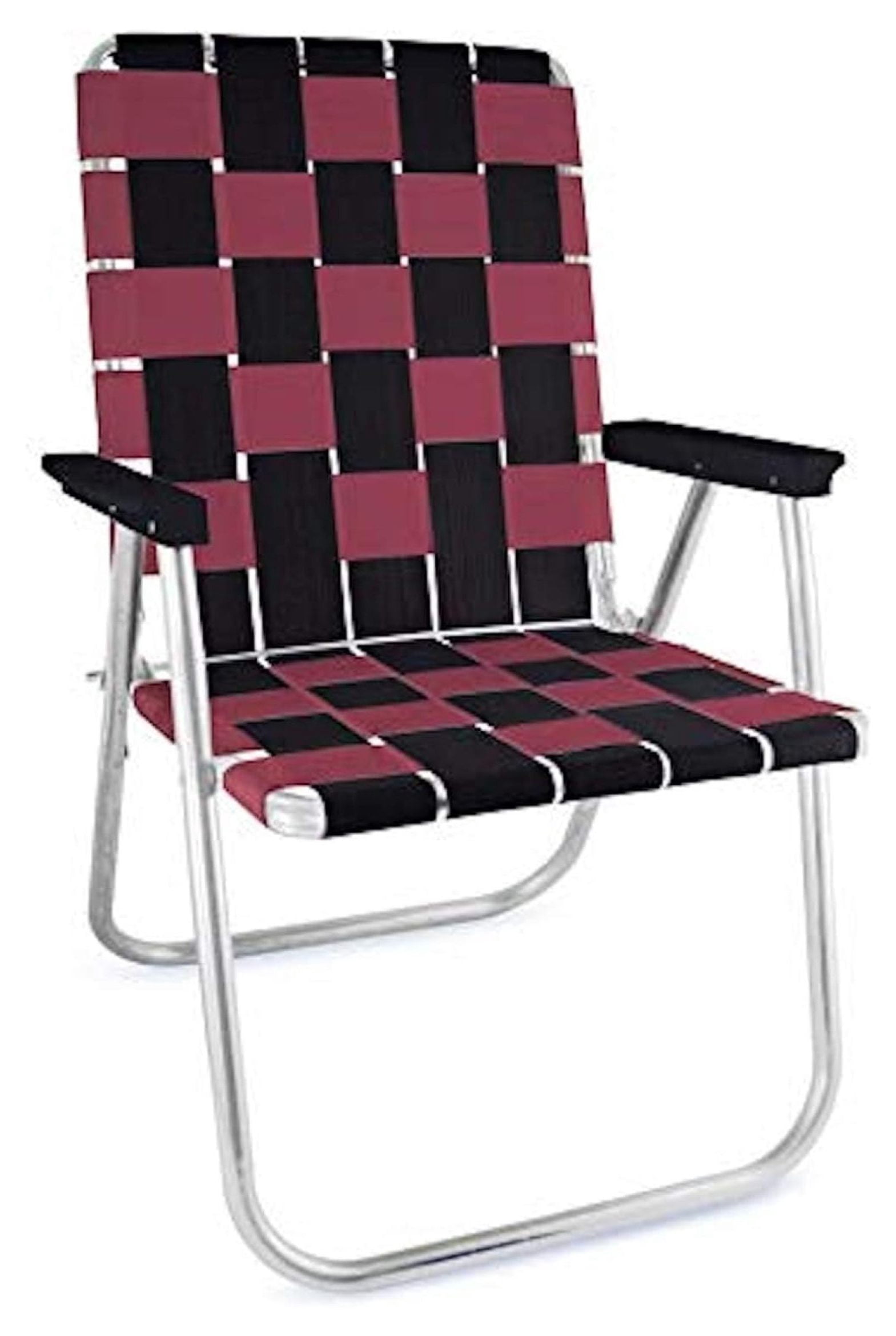 ZiaZbYinY | Folding Aluminum Webbed Chair for Camping, Sports, and ...