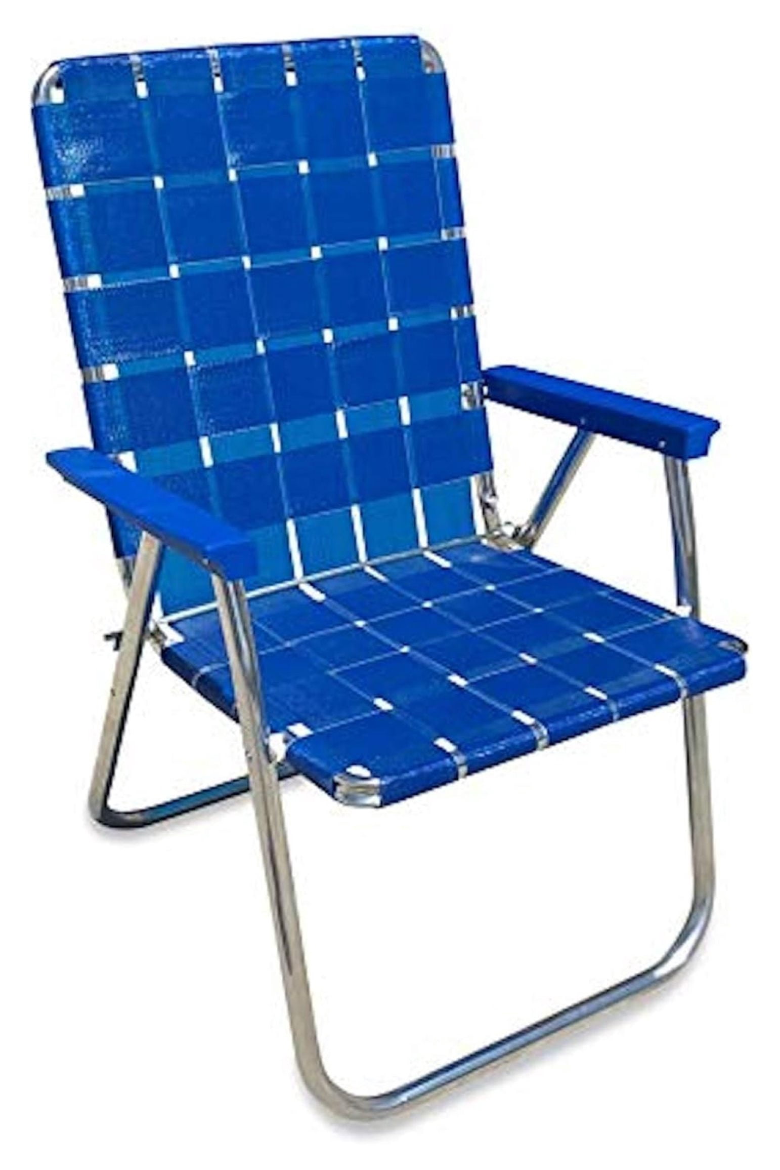 ZiaZbYinY | Folding Aluminum Webbed Chair for Camping, Sports, and ...