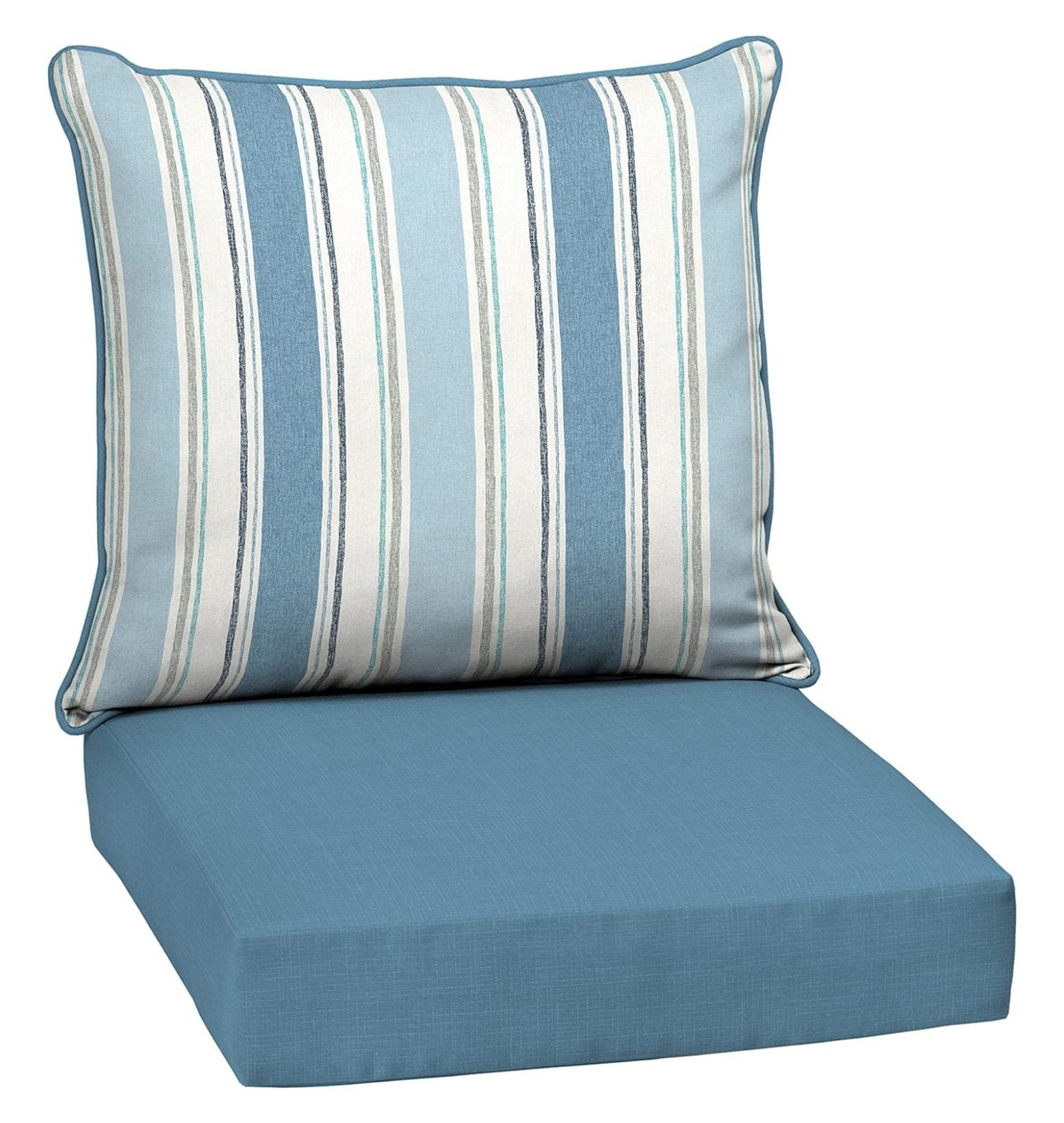 ZiaZbYinY Outdoor Deep Seat Set, 24 x 24, Water , Fade Resistant, Deep ...