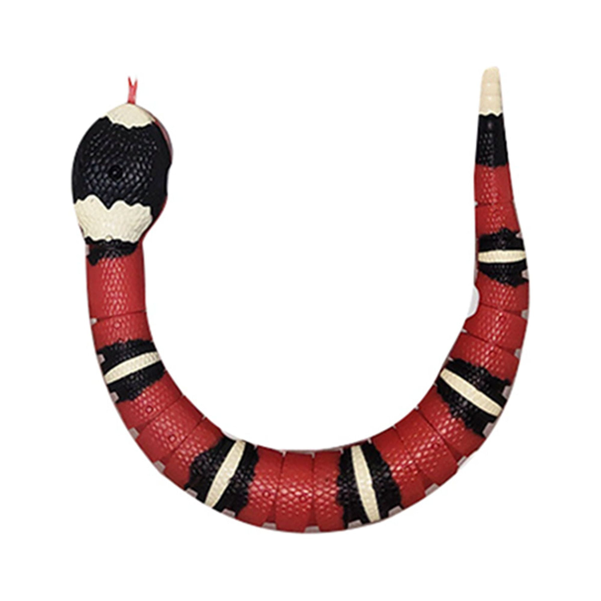 Zidweeken Electric Induction Snake Toy with Swinging Tail, Realistic ...