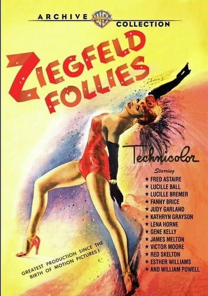 Ziegfeld Follies (DVD), Warner Archives, Music & Performance - Walmart.com