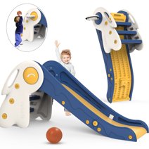 Step2 Play & Fold Junior Slide with Large Steps for Toddlers - Walmart.com