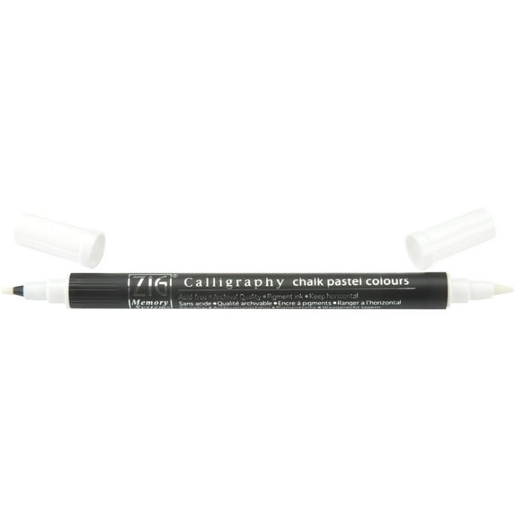 Zig Memory System Calligraphy Chalk Pastel Dual-Tip Markers - Walmart.com