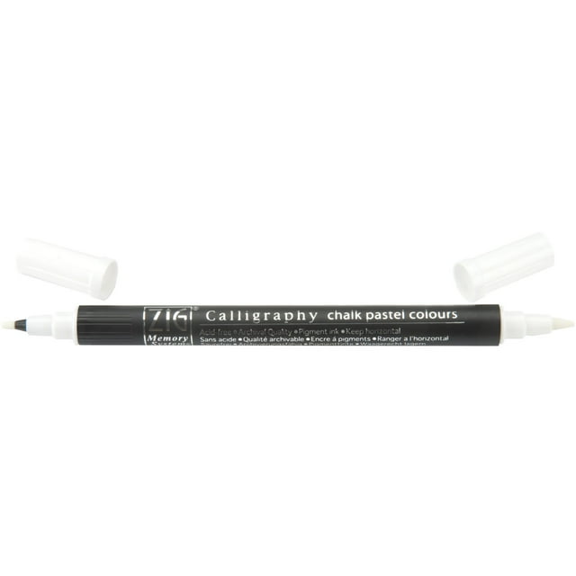 Zig Memory System Calligraphy Chalk Pastel Dual-Tip Markers - Walmart.com