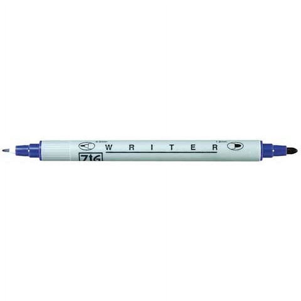 Zig Memory System Writer Dual Tip Marker, Bluebonnet - Walmart.com