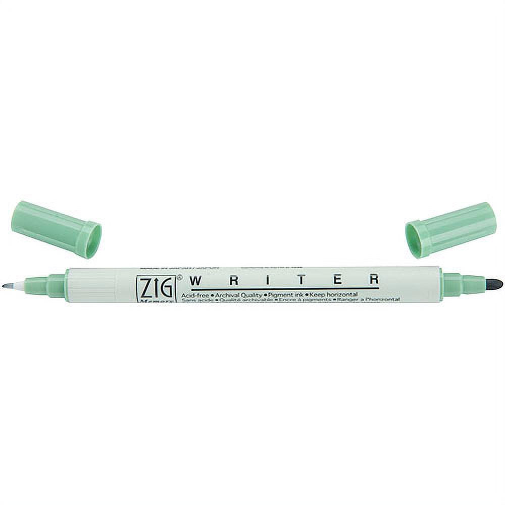 Zig Memory System Writer Dual Tip Marker, Sagebrush - Walmart.com