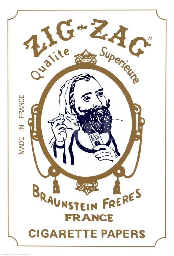 Zig Zag Cigarette Papers 24x36 Affordable Poster with Sharp Images by ...