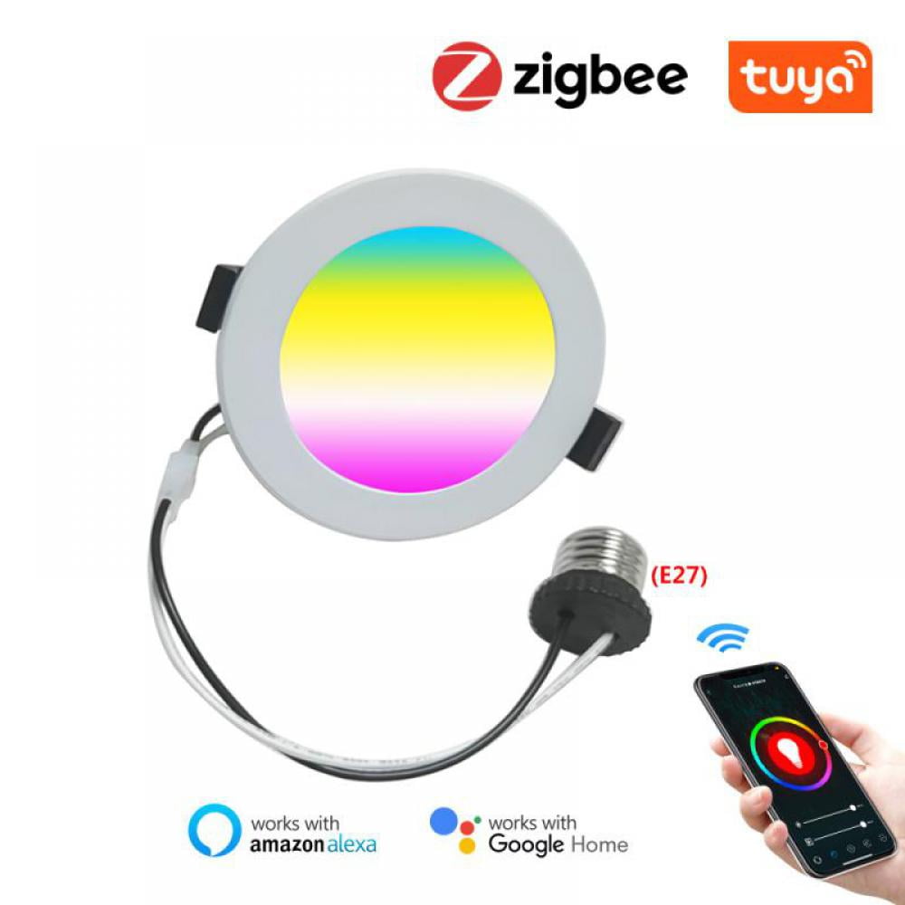 ZigBee 3.0 Dimming Tuya Smart LED RGB WC Downlight Ceiling Spot Light ...